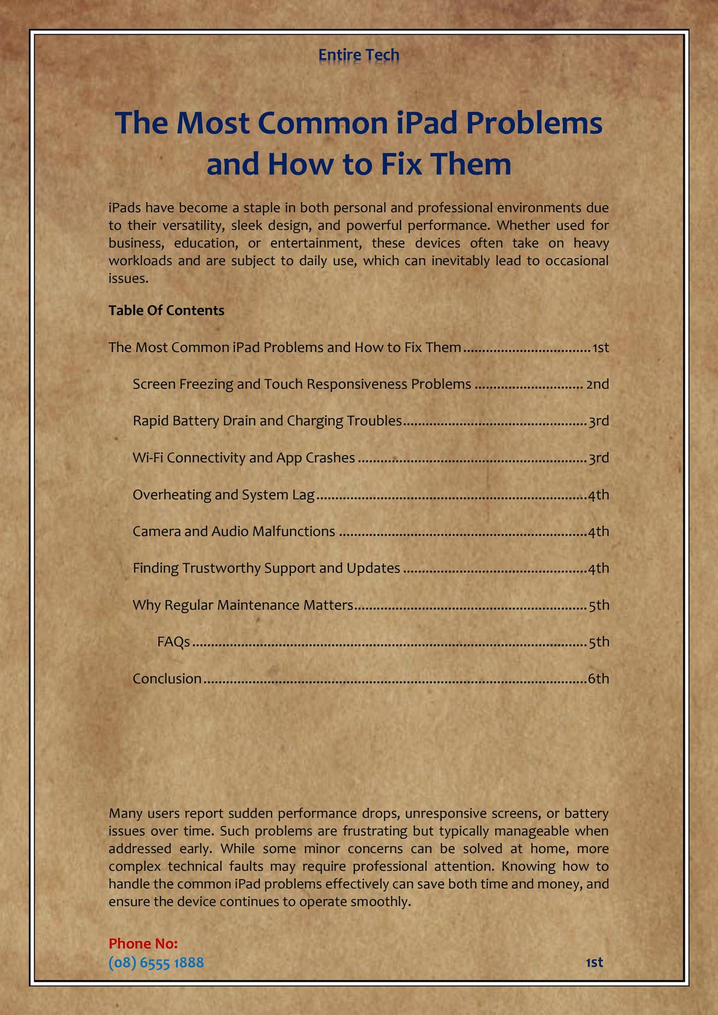 The Most Common iPad Problems and How to Fix Them by Entire Tech - Issuu