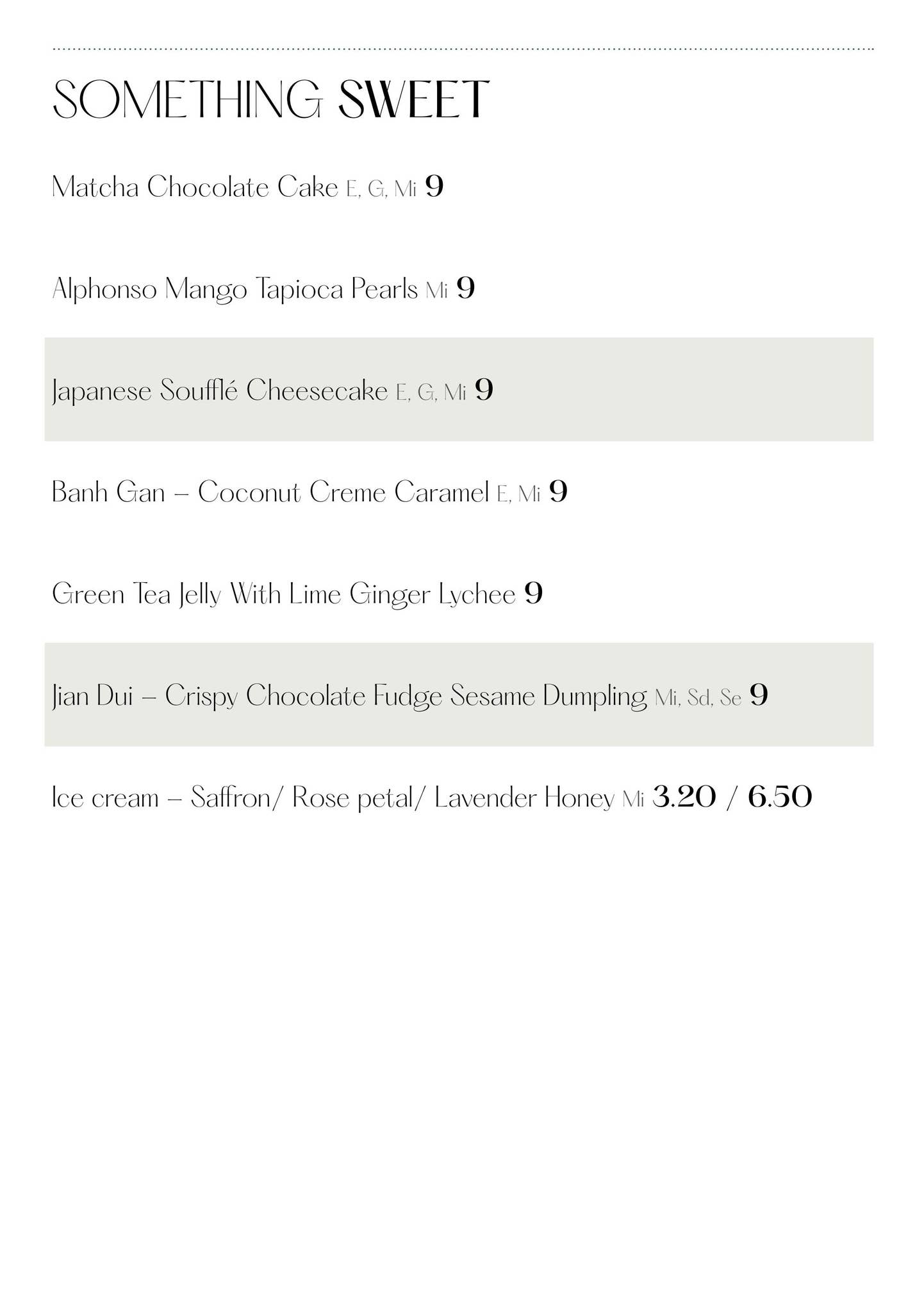 East | Dessert Menu | Crieff Hydro Hotel by Crieff Hydro Family of Hotels - Issuu