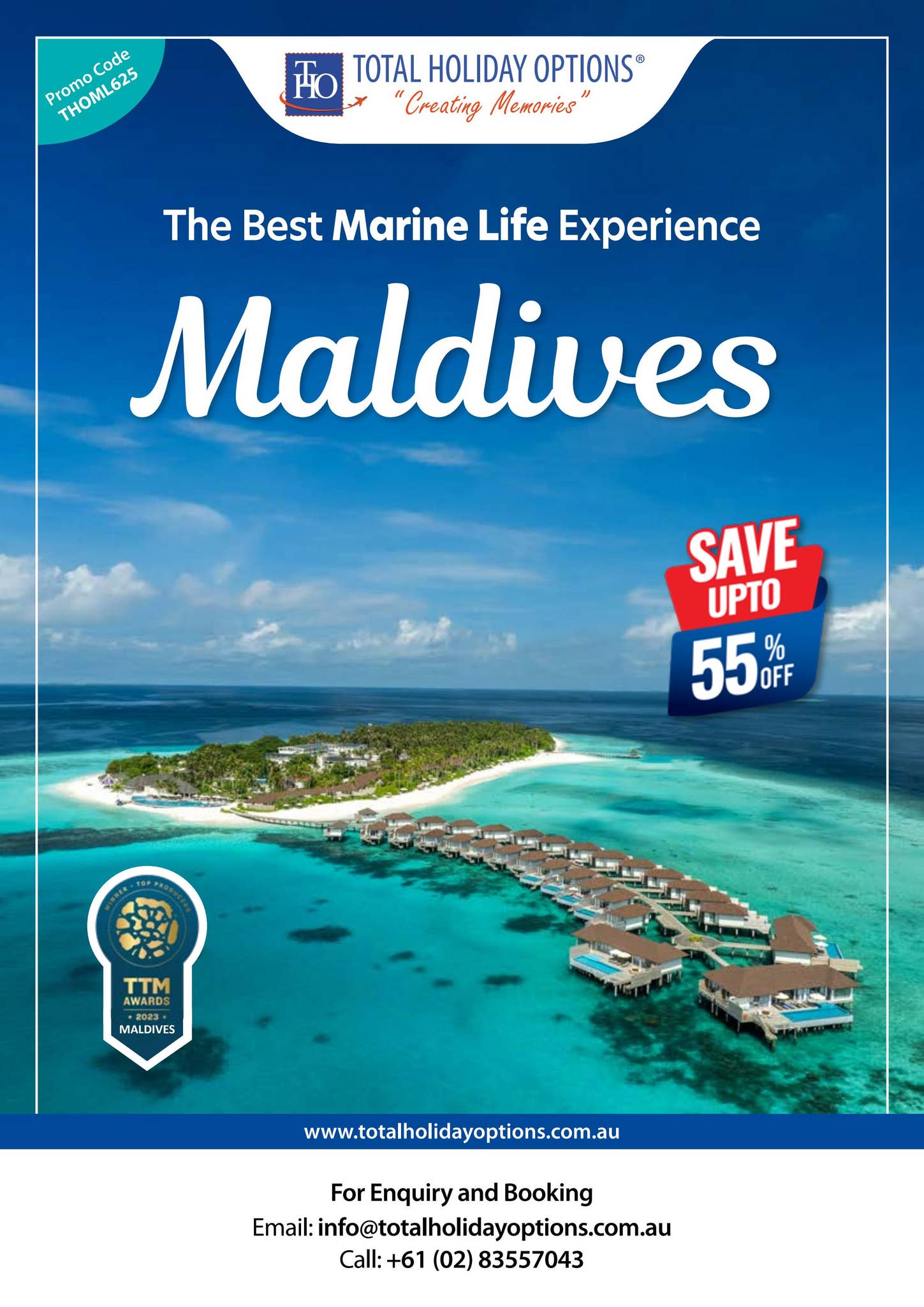 Marine Life In Maldives Promotion_AU by TOTAL HOLIDAY OPTIONS - Issuu