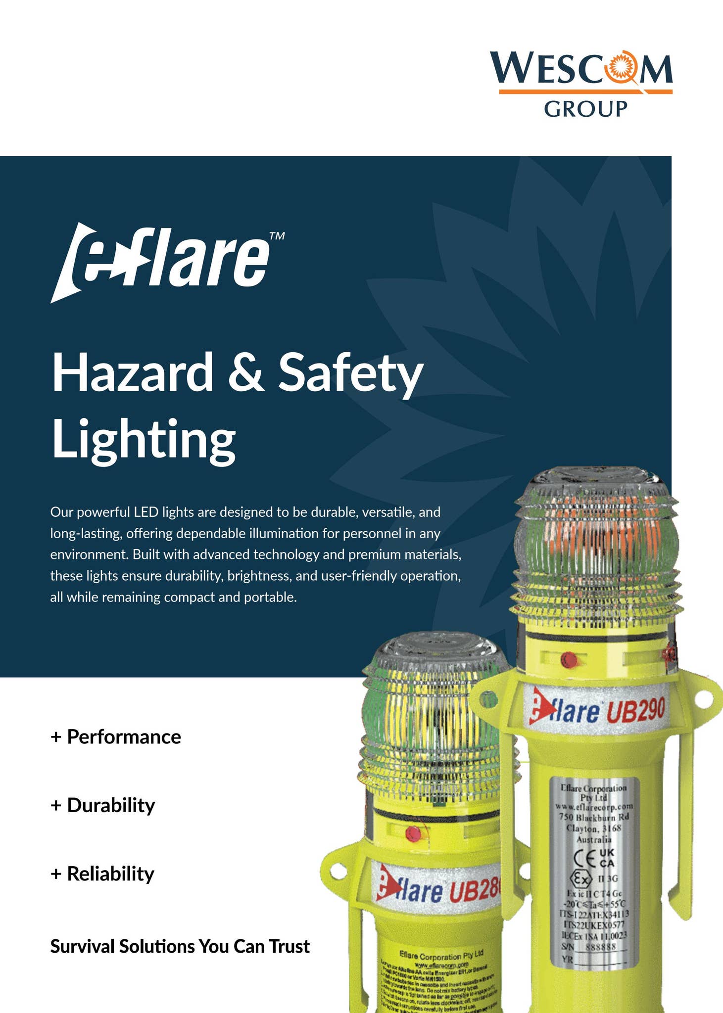 Eflare Wescom brochure 2025 by Wescom Group - Issuu