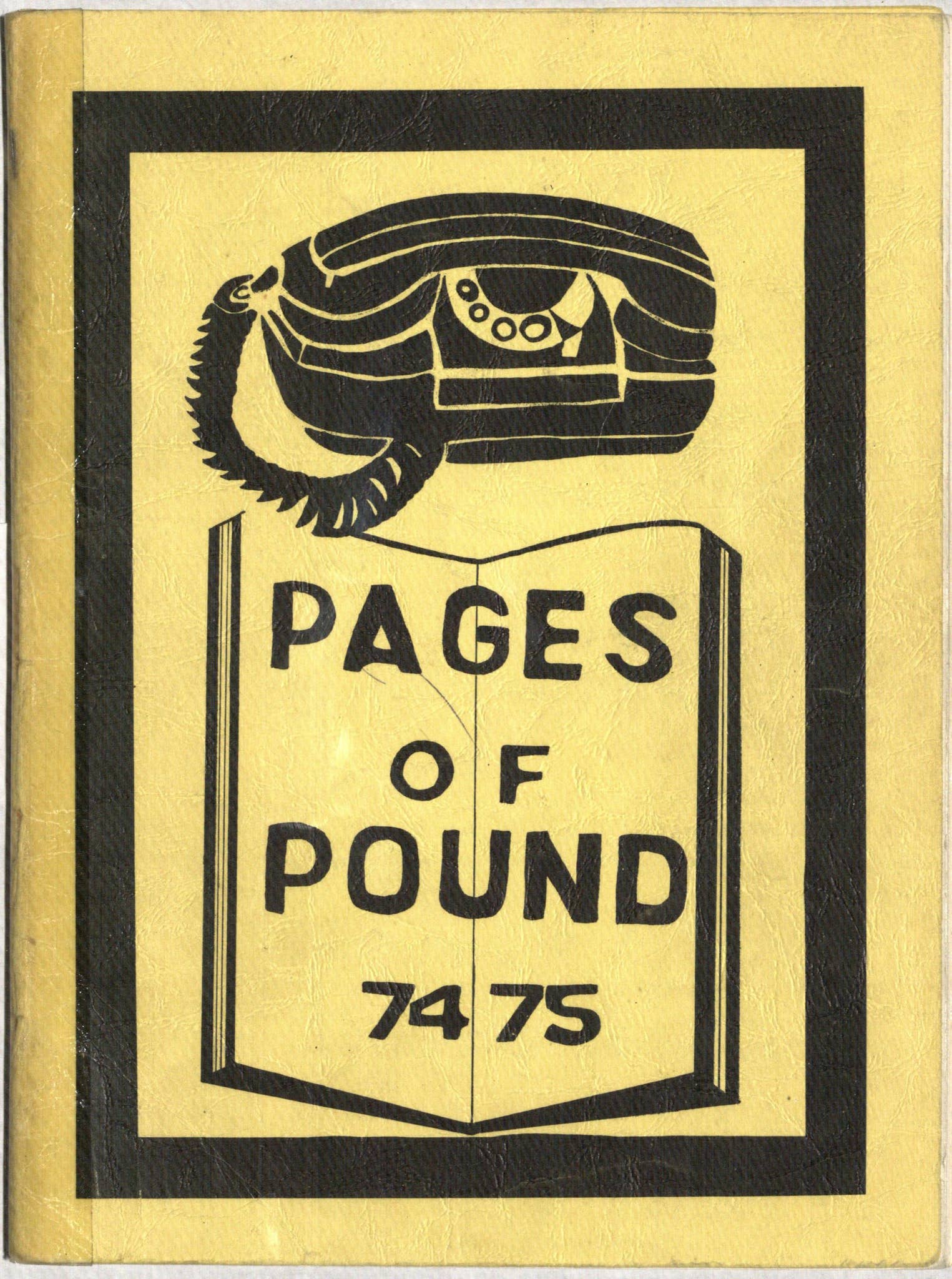 Pound Junior High 1975 Yearbook by Lincoln Public Schools Library Media ...