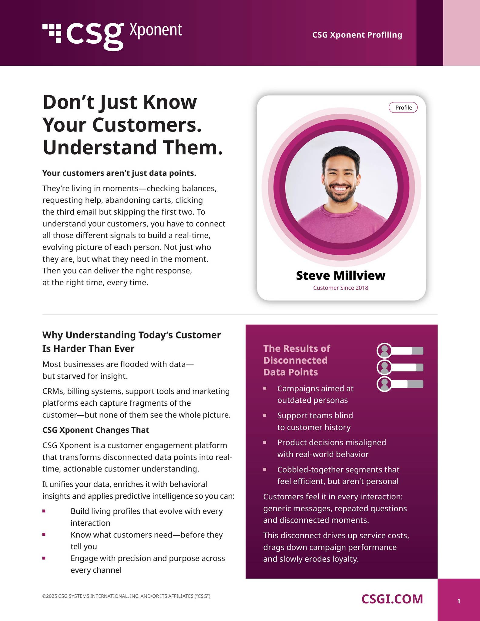 CSG Xponent Profiling by CSG Systems - Issuu