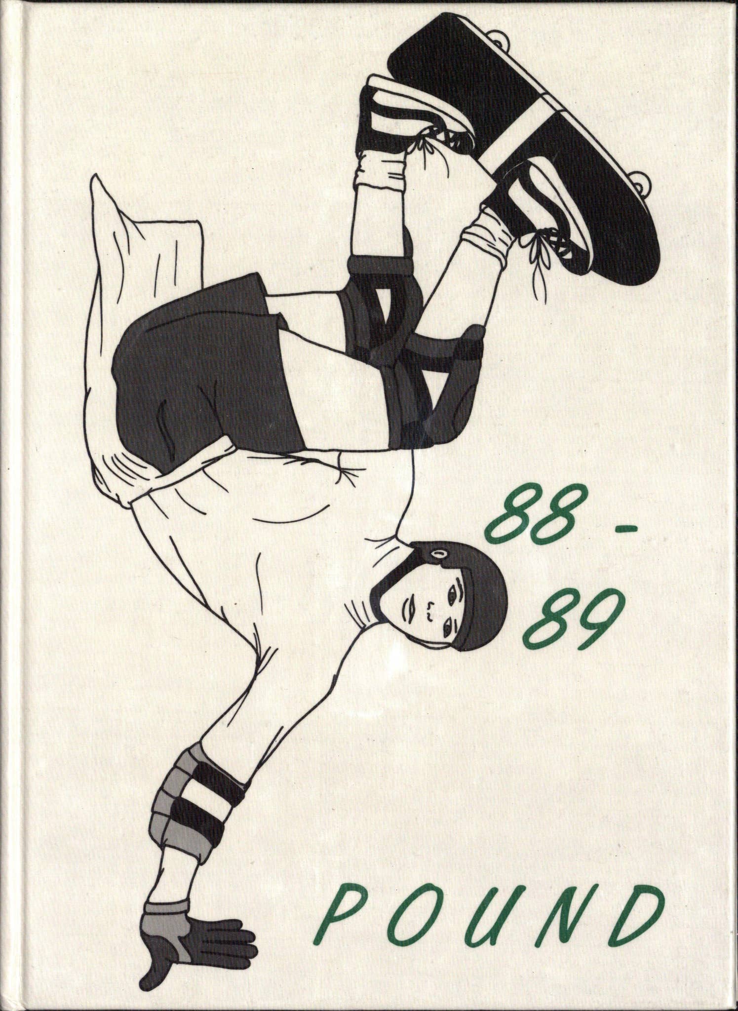 Pound Junior High 1989 Yearbook by Lincoln Public Schools Library Media ...