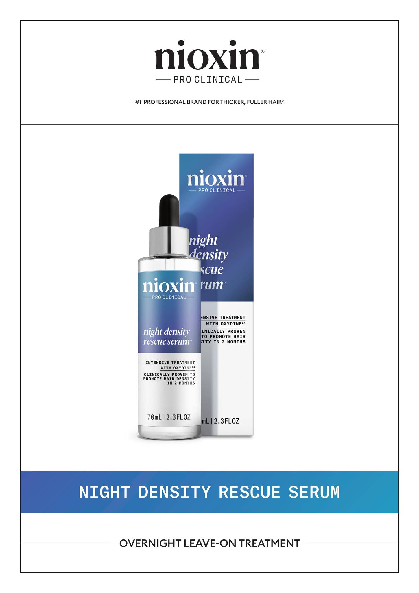 Nioxin Night Density Rescue Leaflet by Wella Brand Education - Issuu
