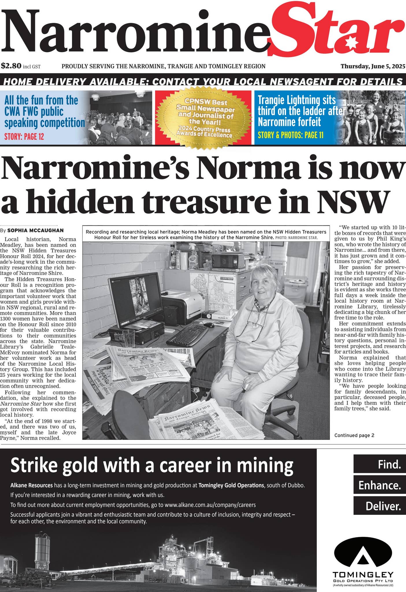 Narromine Star 05.06.2025 by Panscott Media - Issuu