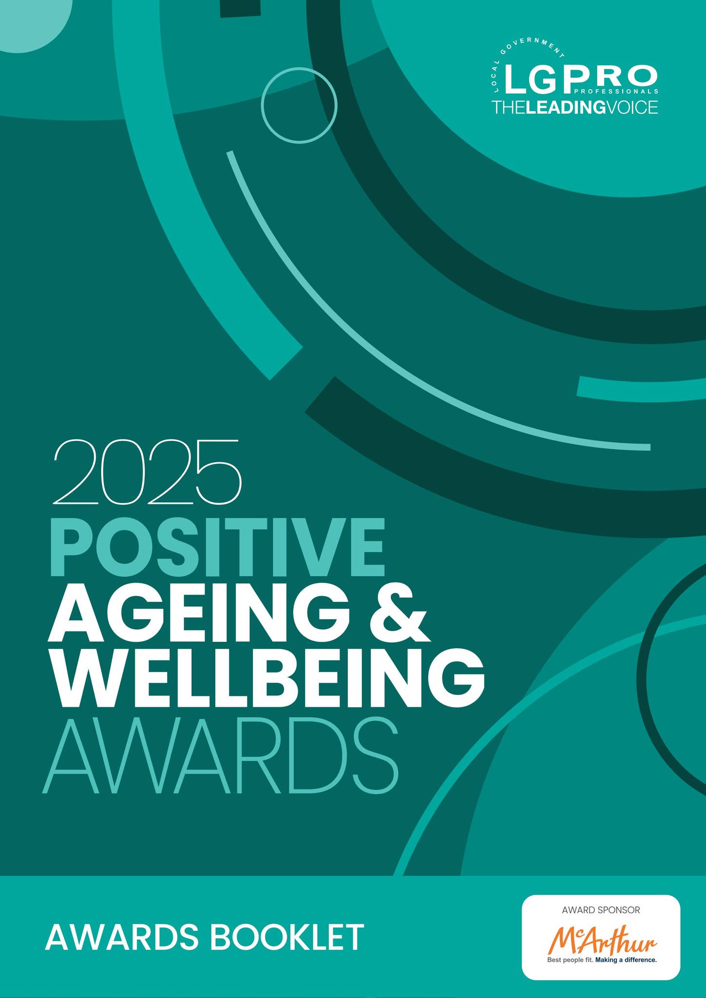 2025 Positive Ageing & Wellbeing Awards - Award Booklet by LGPro VIC ...