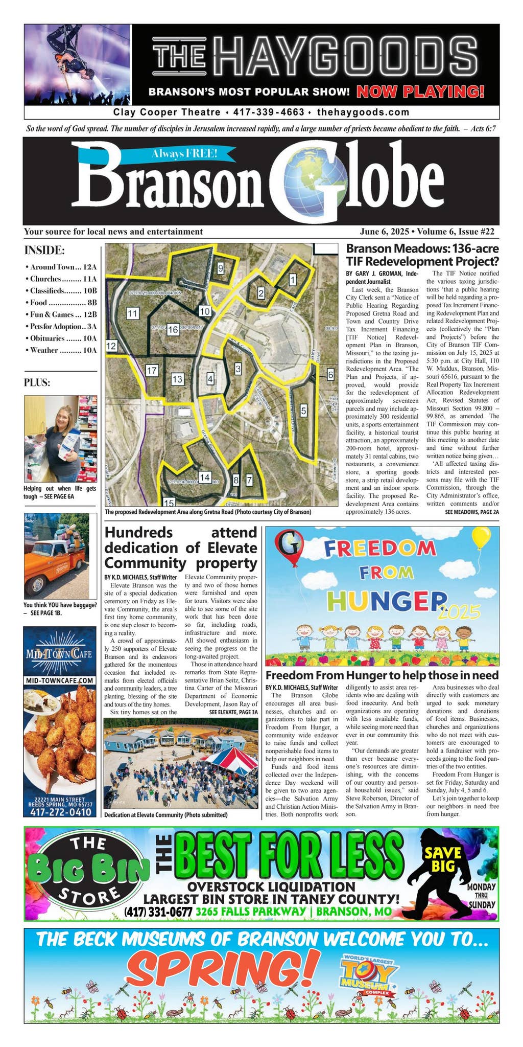 Branson Globe, June 6, 2025 by bransonglobe - Issuu