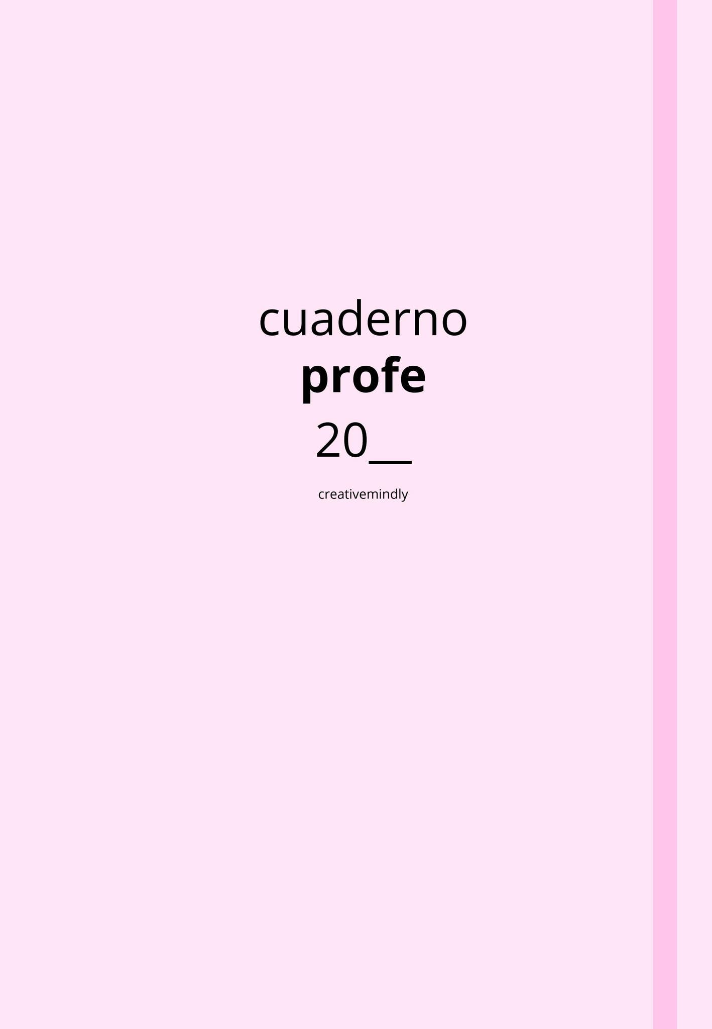 Portadas cuaderno de profe editable imprimible 25 26 by Maite Gil - Issuu