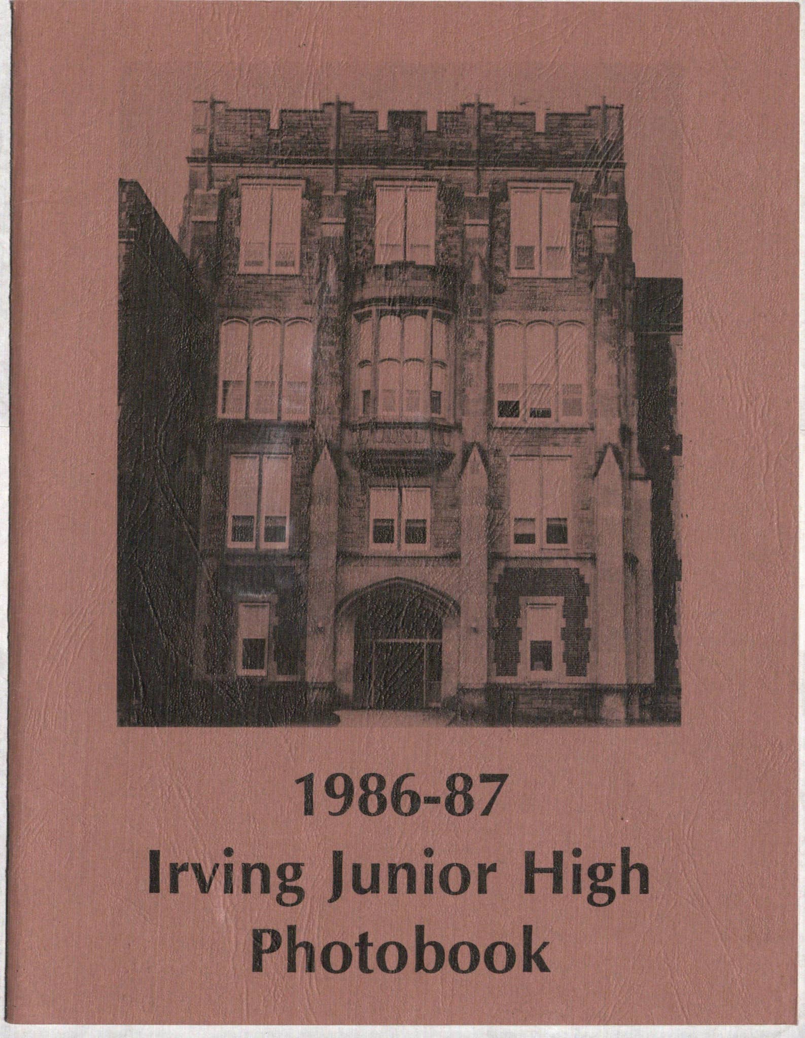 Irving Junior High 1987 Yearbook by Lincoln Public Schools Library ...