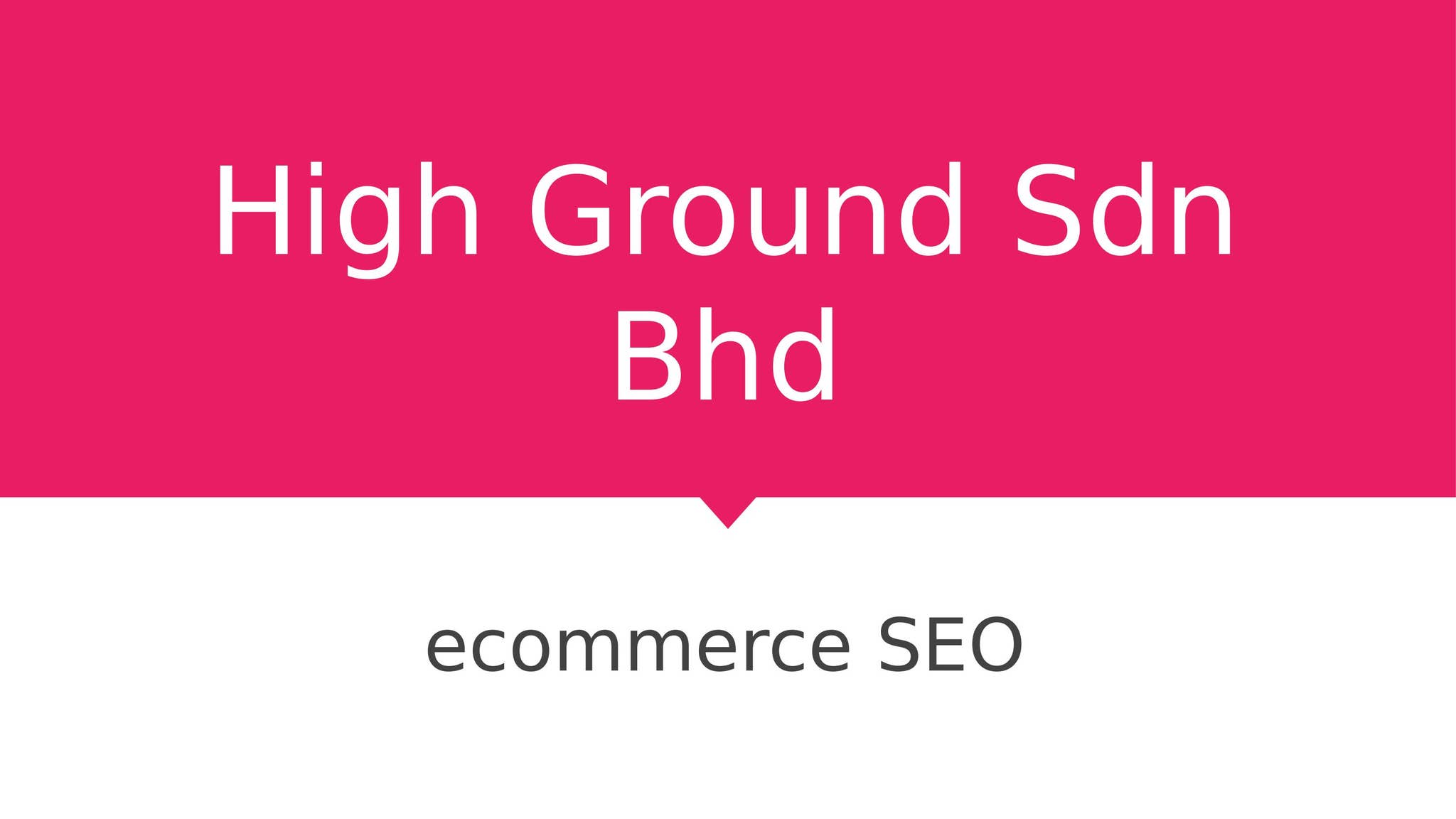 High Ground Sdn Bhd by High Ground - Issuu