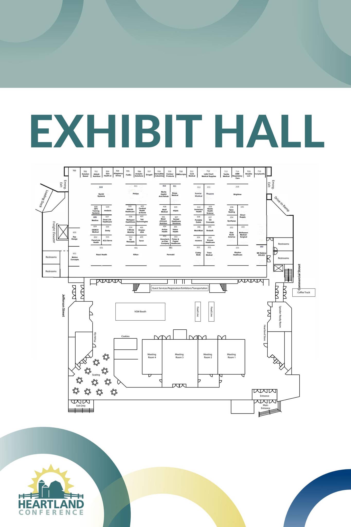 Heartland 2025 Exhibitor Map by VGM & Associates - Issuu
