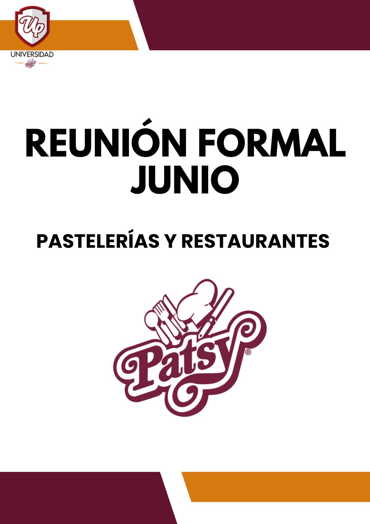 Reunión Formal | JUNIO by Patsy Elearning - Issuu
