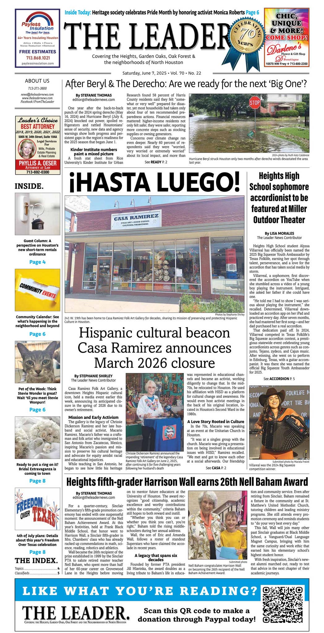 The 06-07-25 Edition of The Heights Leader by Street Media - Issuu