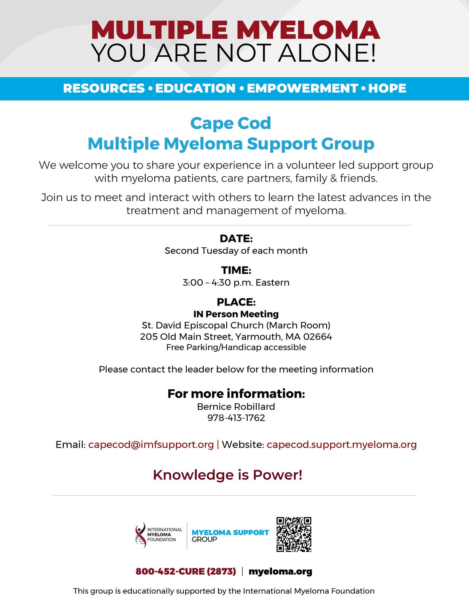 Cape Cod SG Flyer by International Myeloma Foundation - Issuu