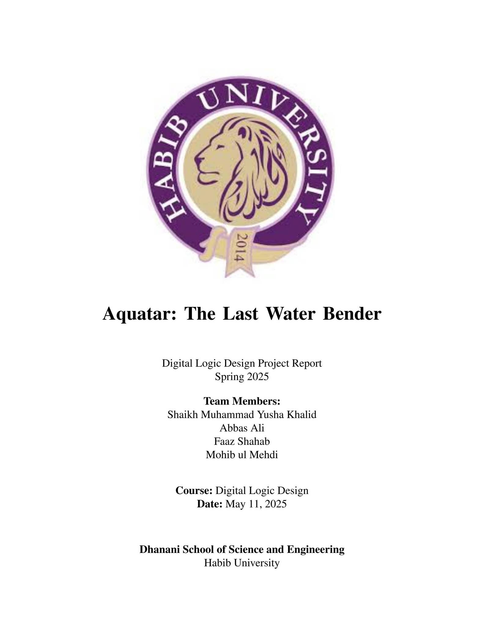 A detailed report on Aquatar: FPGA- controlled dancing fountain by Faaz ...