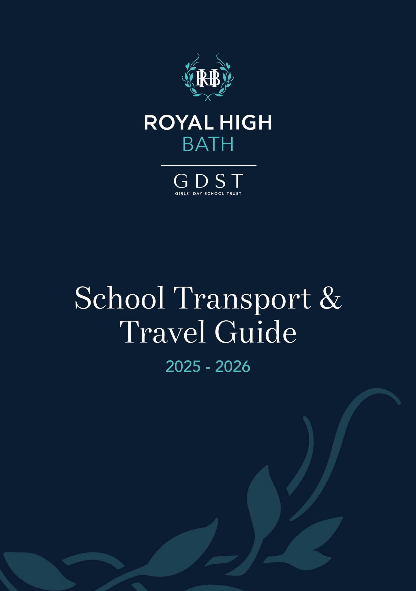 Royal High Bath Transport Guide 2025 - 2026 by Royal High School Bath ...