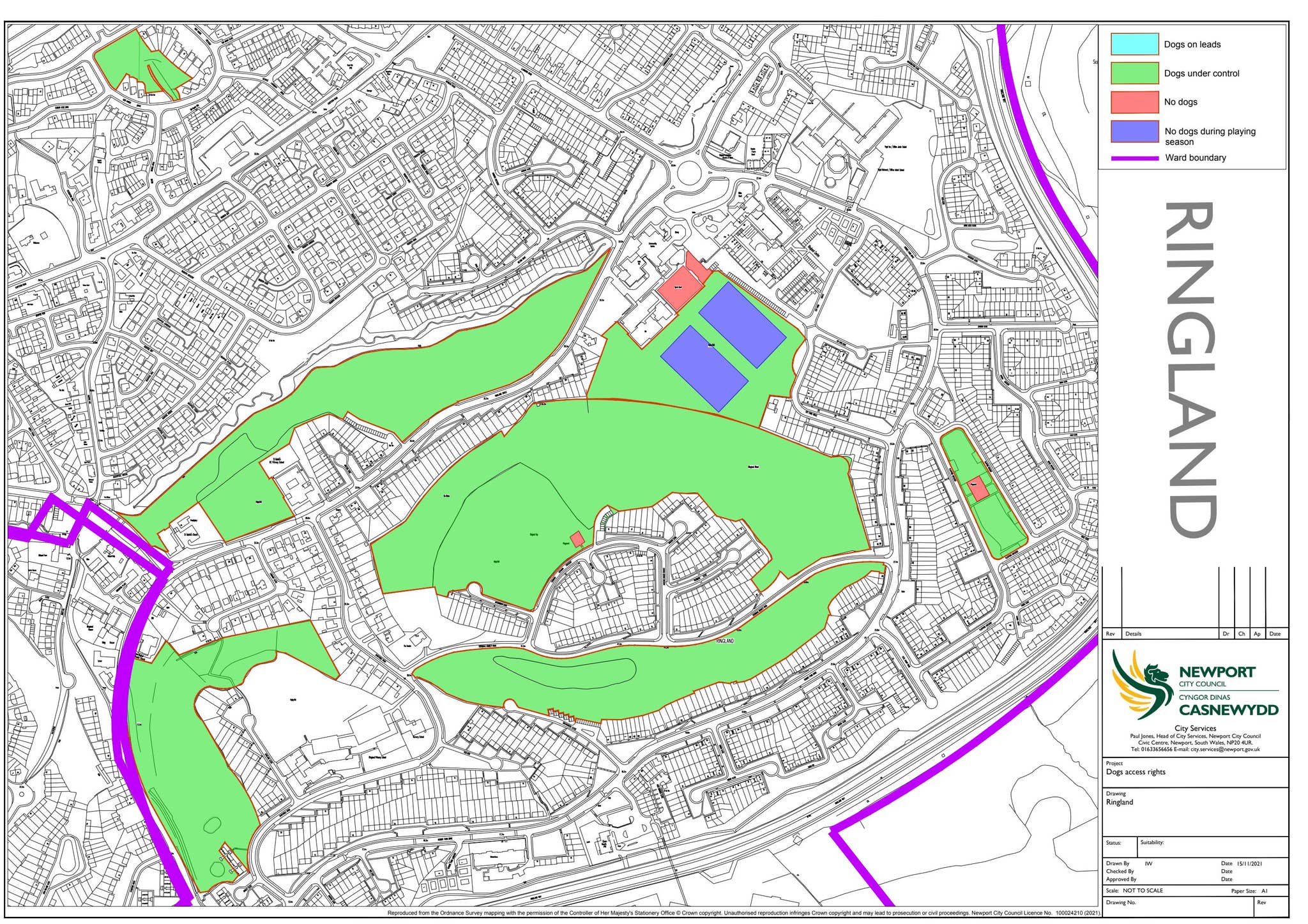 Existing PSPO Map of Ringland by commonplace.is - Issuu
