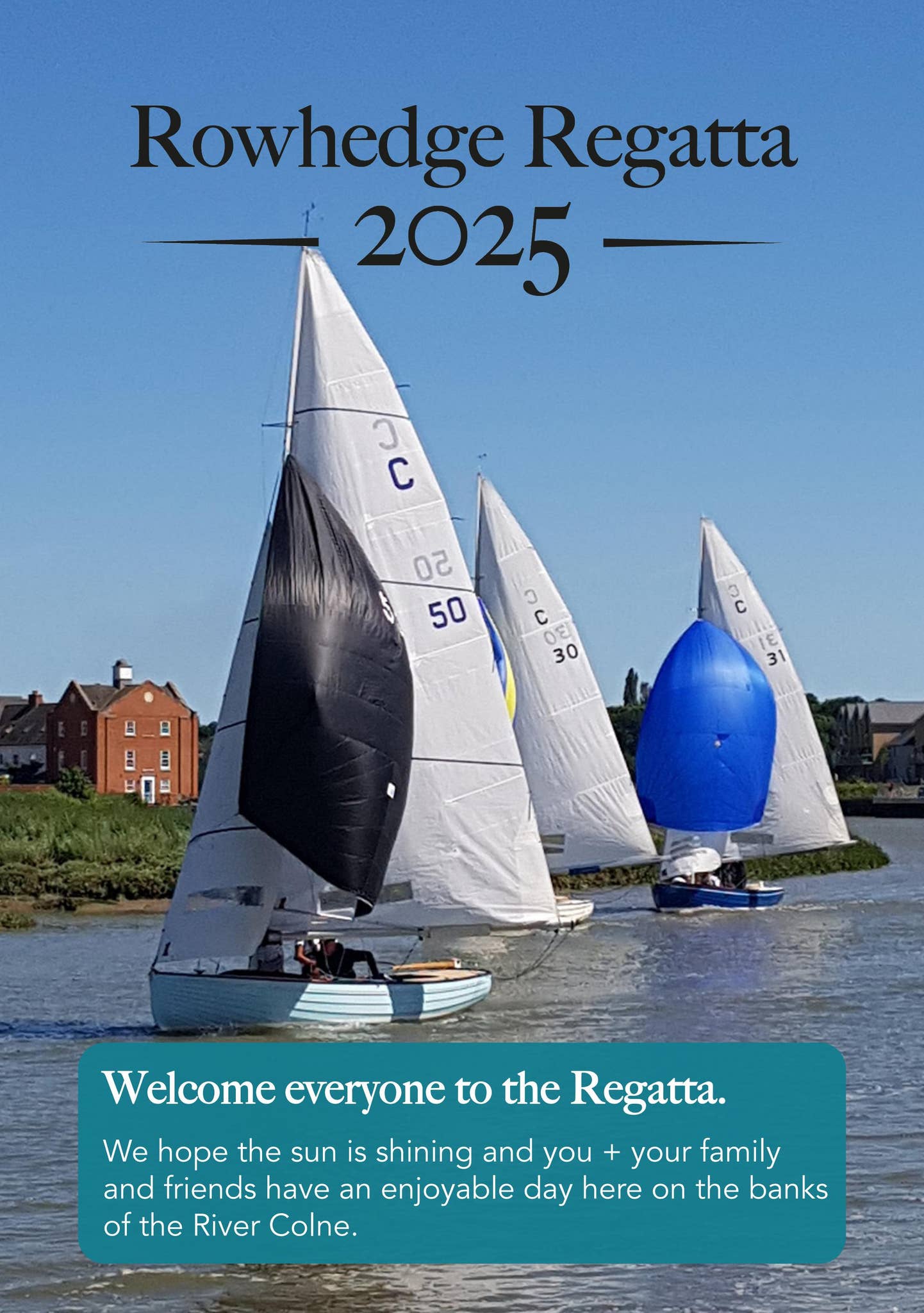 2025 Programme by Rowhedge Regatta - Issuu