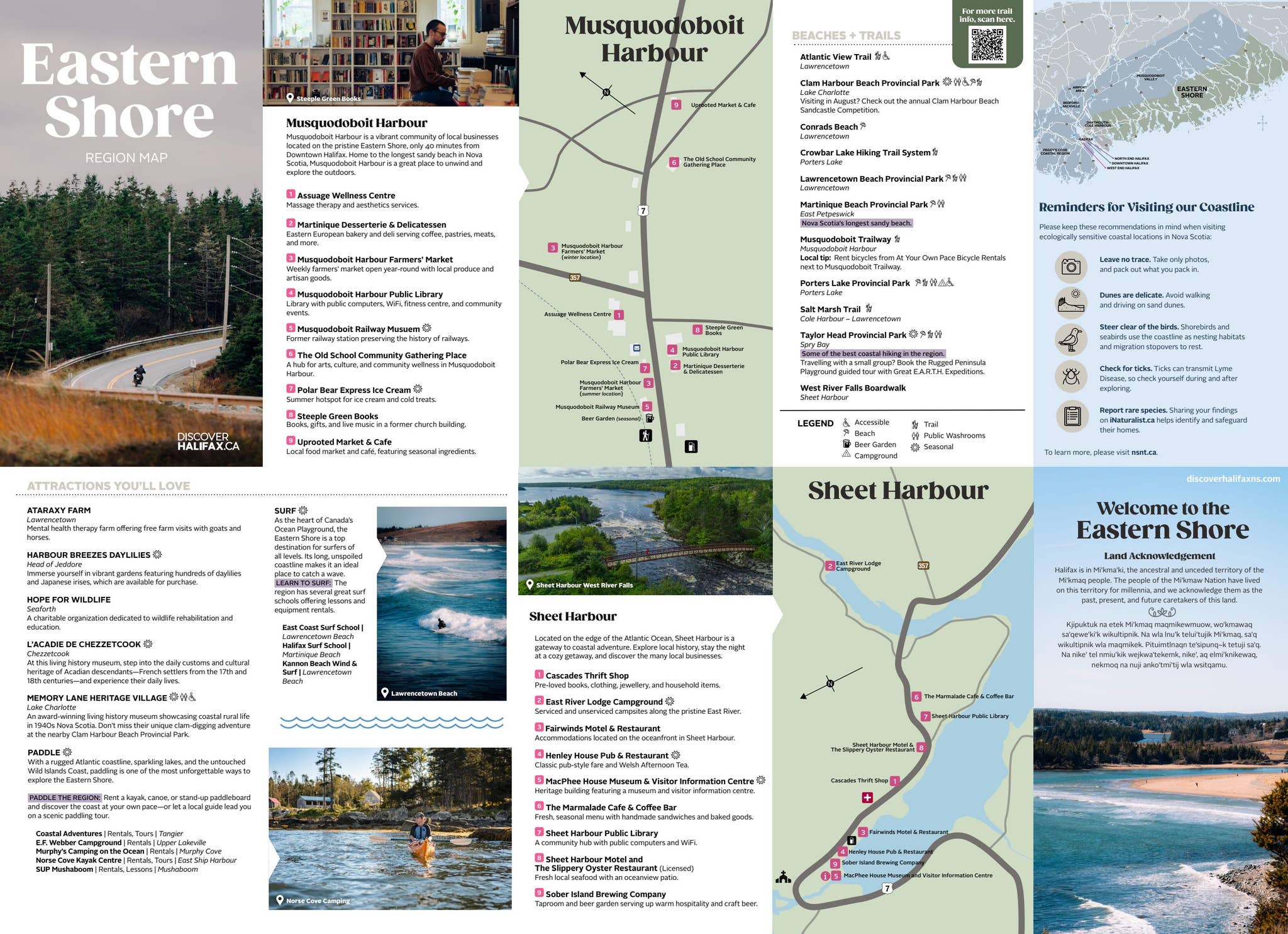 2025 Eastern Shore Regional Map by Discover Halifax - Issuu
