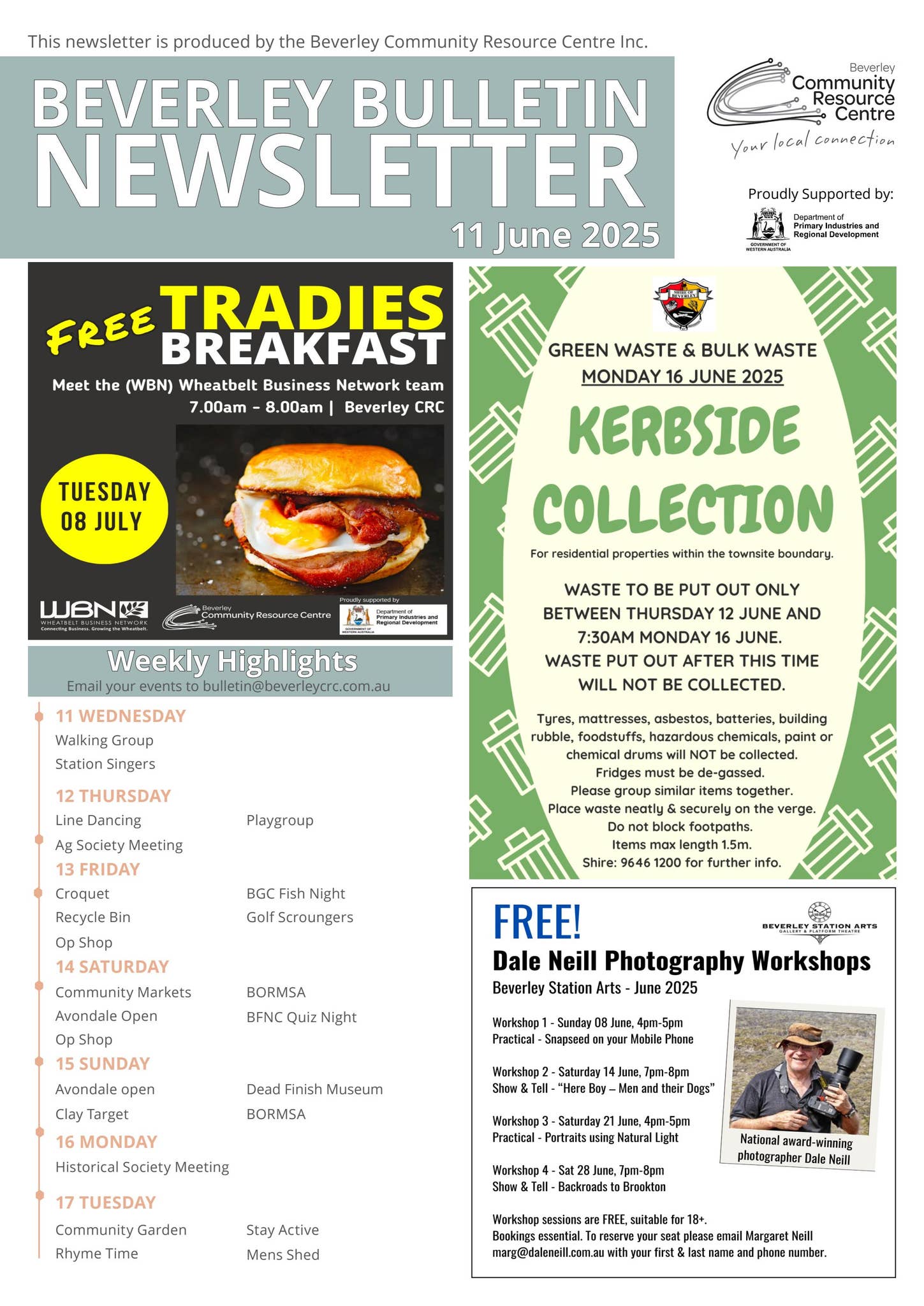 Beverley Bulletin 11 June 2025 by BeverleyCRC - Issuu