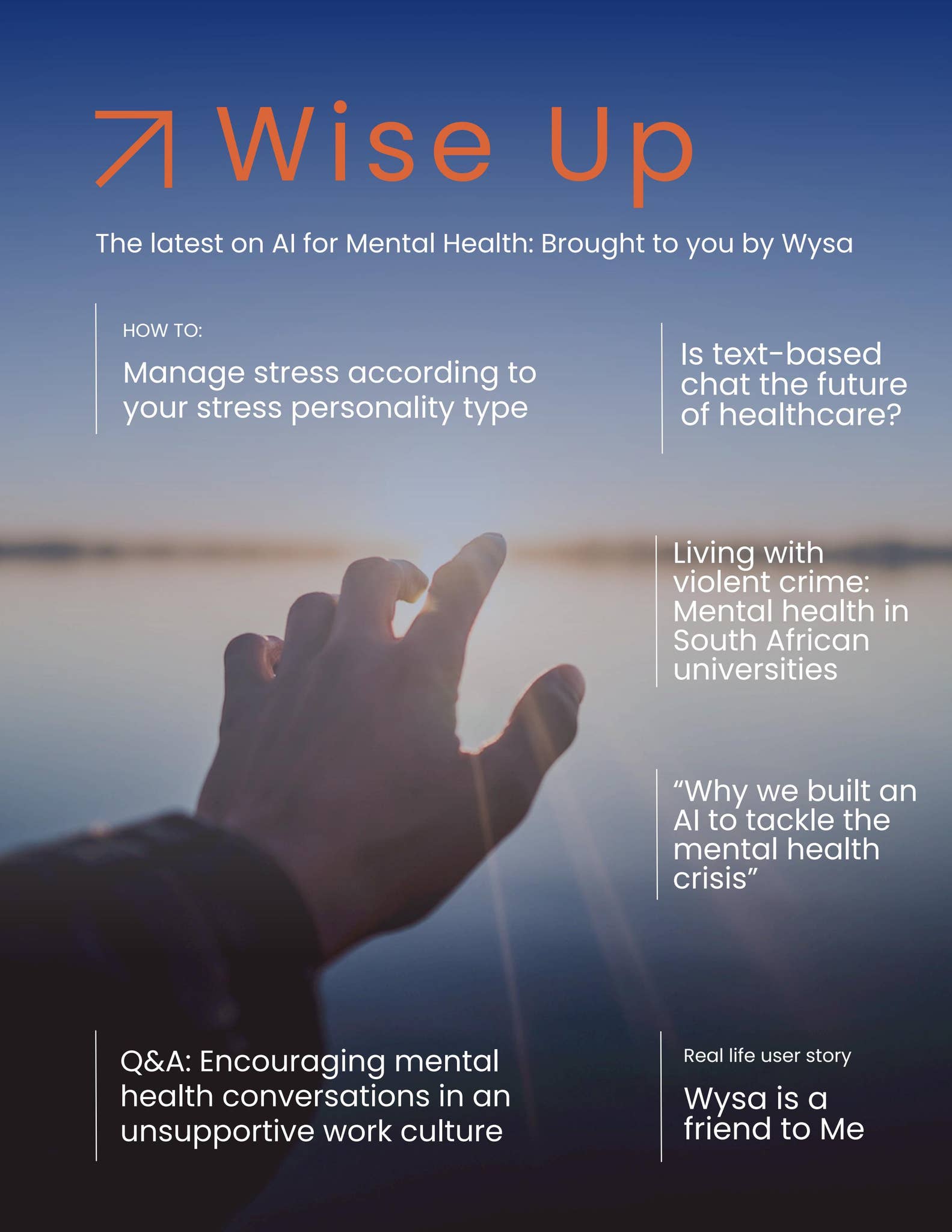 Wise Up Issue One by Wysa-ai - Issuu