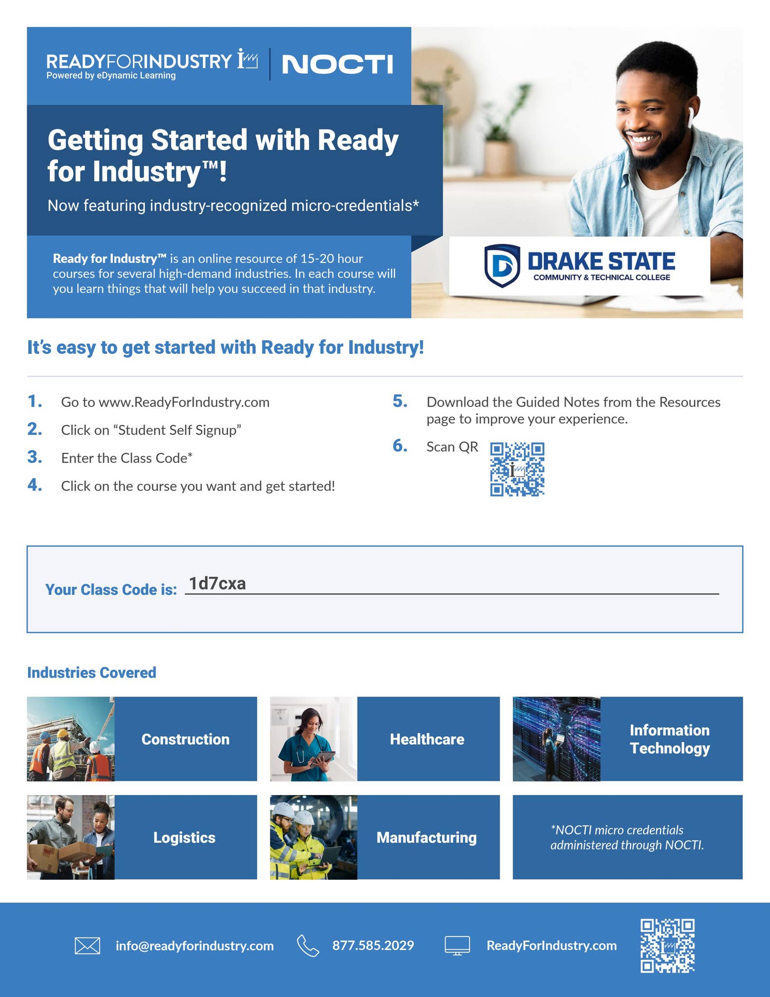 RFI_Getting Started_Drake State Flyer by edynamiclearning - Issuu