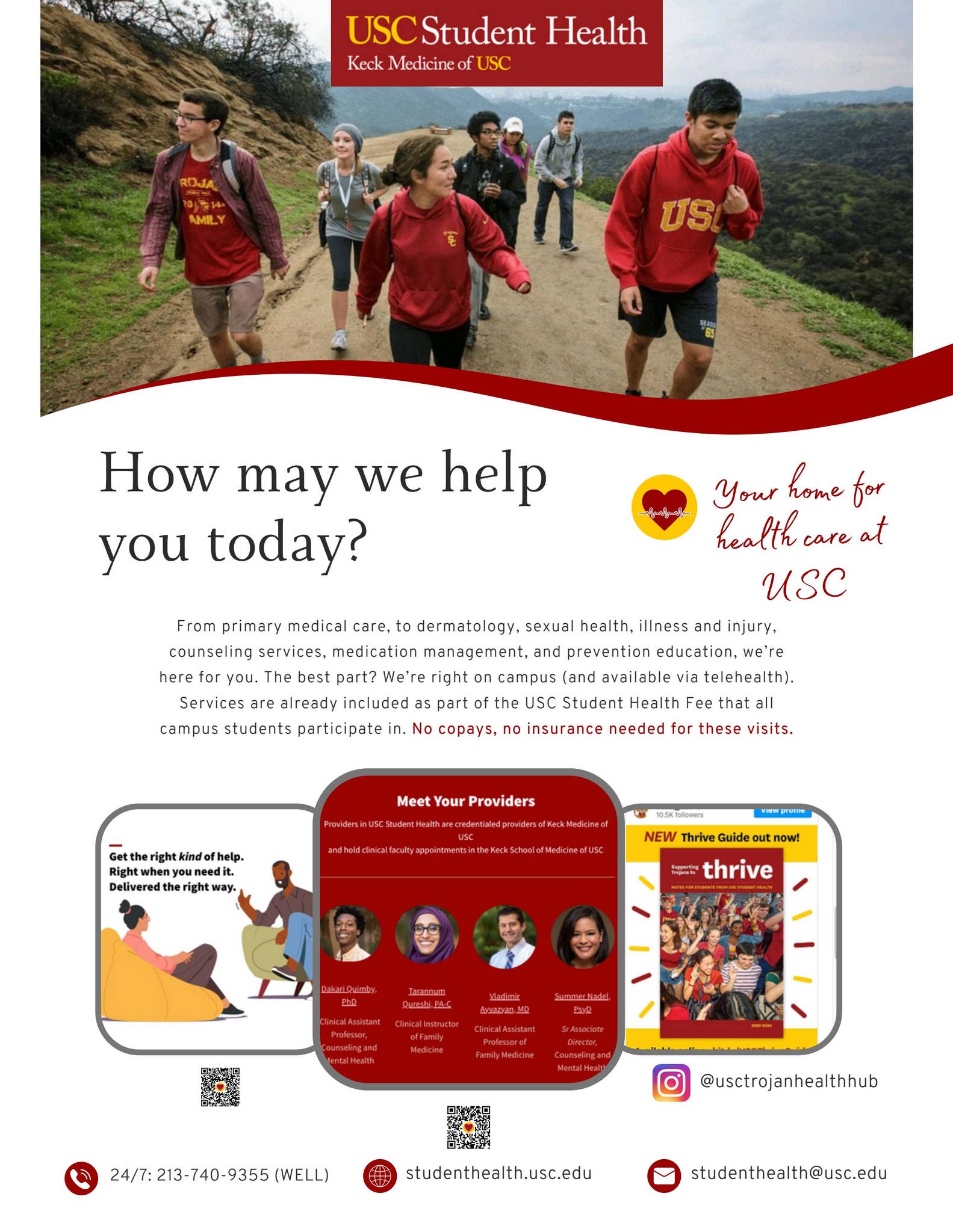 USC Student Health: Services Quicksheet by USC Campus Health - Issuu