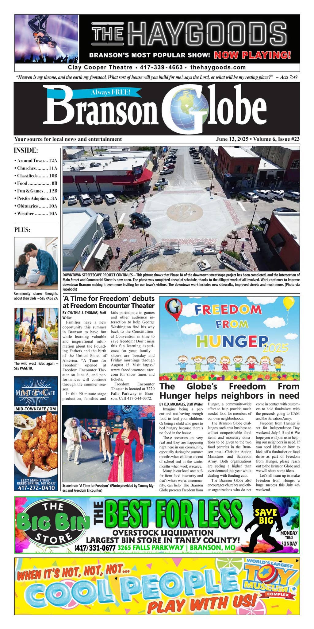 Branson Globe, June 13, 2025 by bransonglobe - Issuu