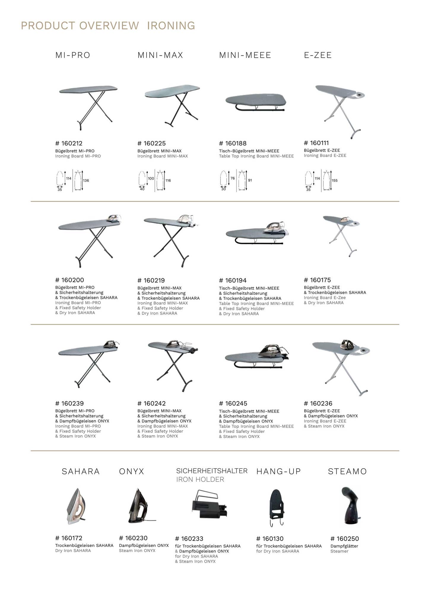 ALISEO_IRONING by Aliseo Germany - Issuu