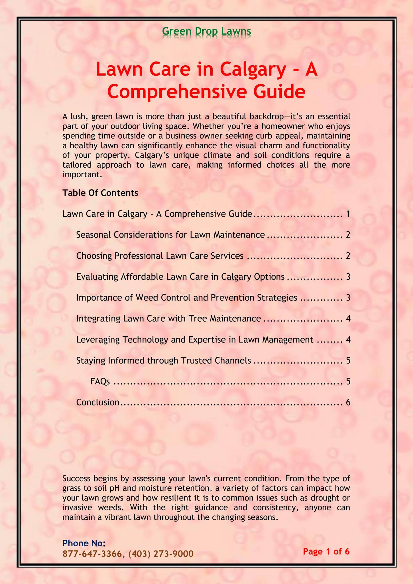 Lawn Care in Calgary - A Comprehensive Guide by Web Cures Digital - Issuu