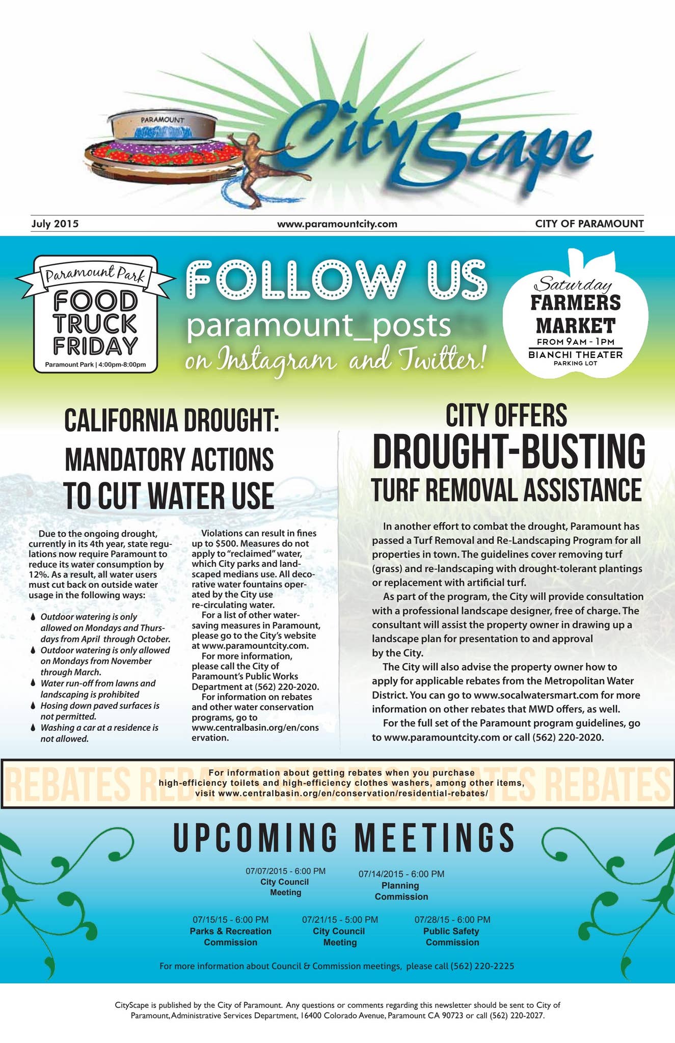 CityScape July 2015 by City of Paramount - Issuu