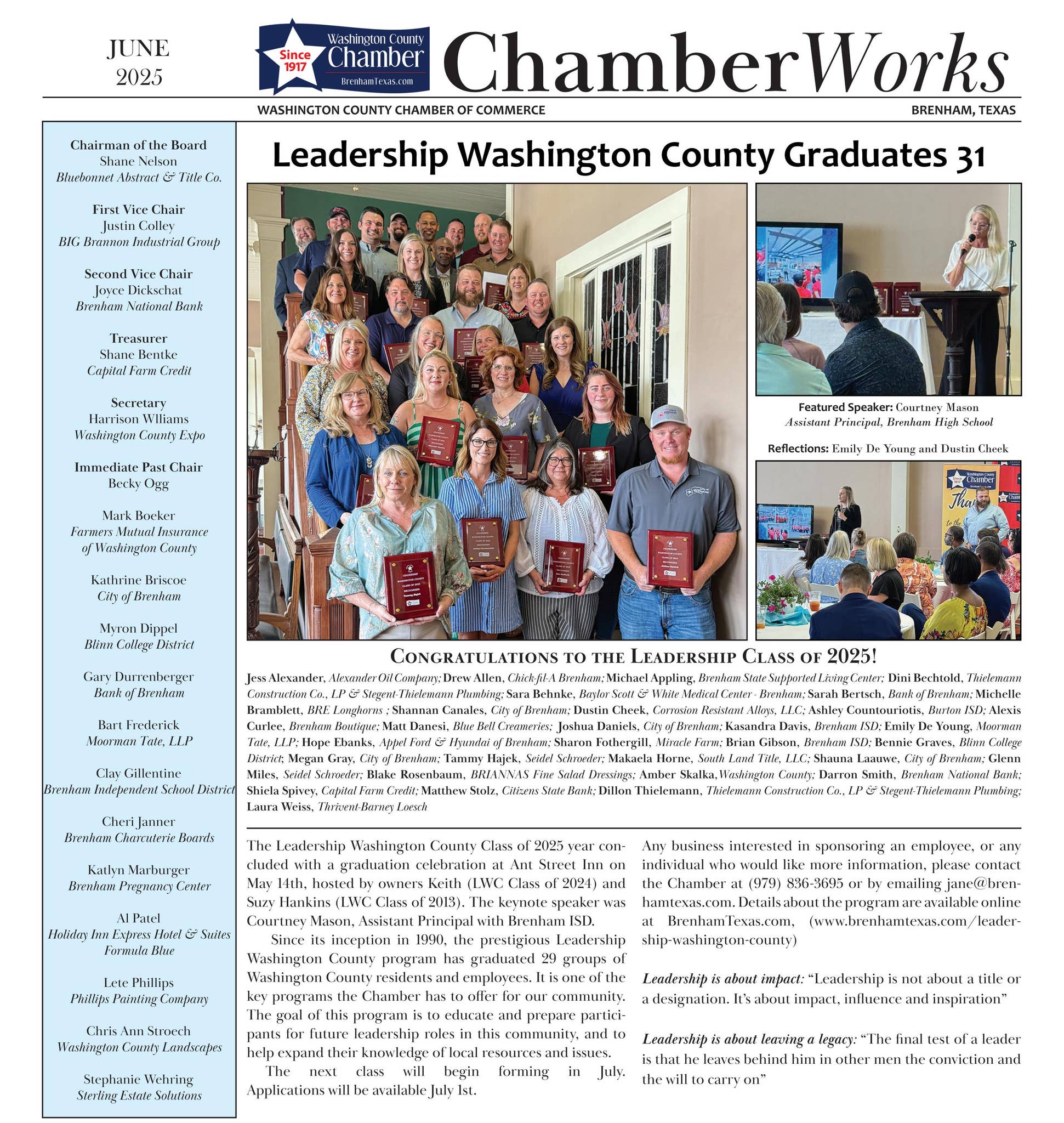 CW 06.25 tab outline by Washington County Chamber - Issuu