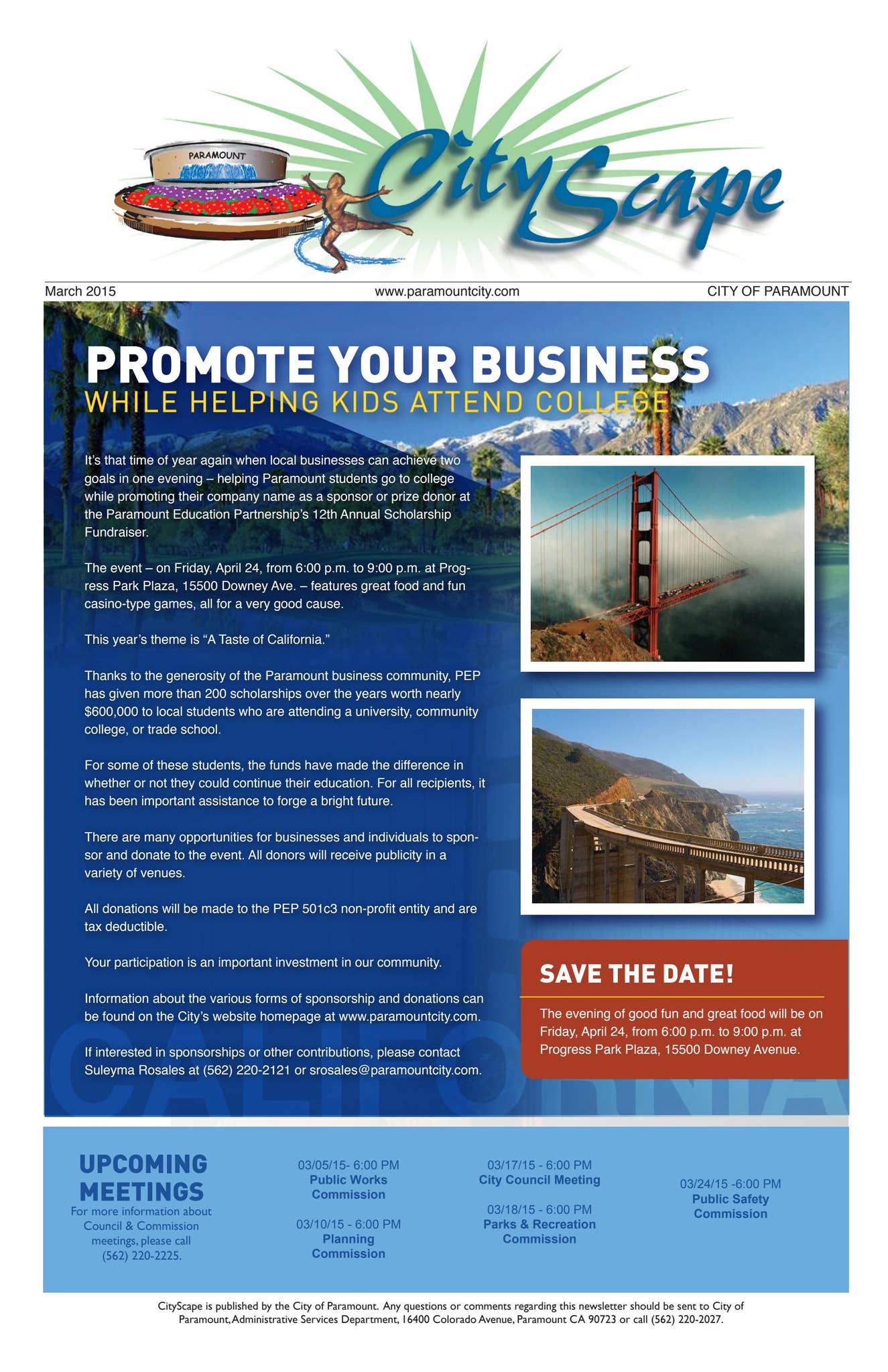 CityScape March 2015 by City of Paramount - Issuu