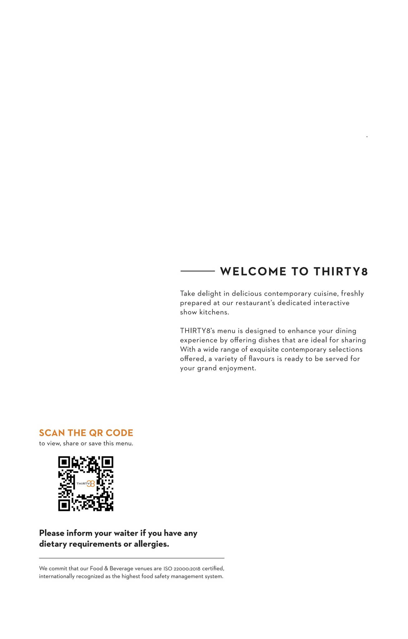 Menu: THIRTY8 Beverage Menu by Grand Hyatt Kuala Lumpur - Issuu