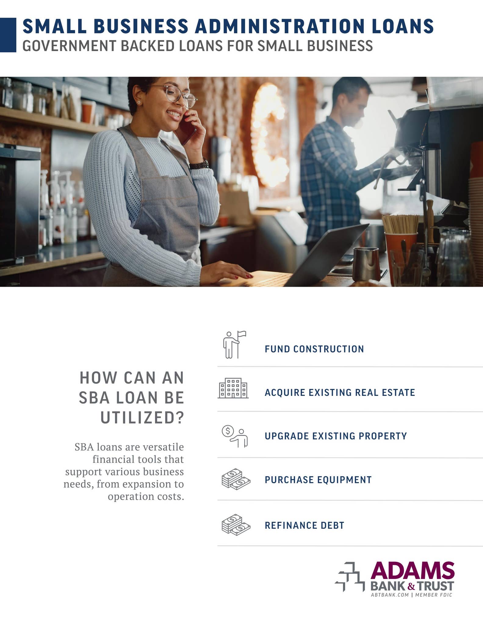 SBA Lending | Adams Bank & Trust by Adams Bank & Trust - Issuu