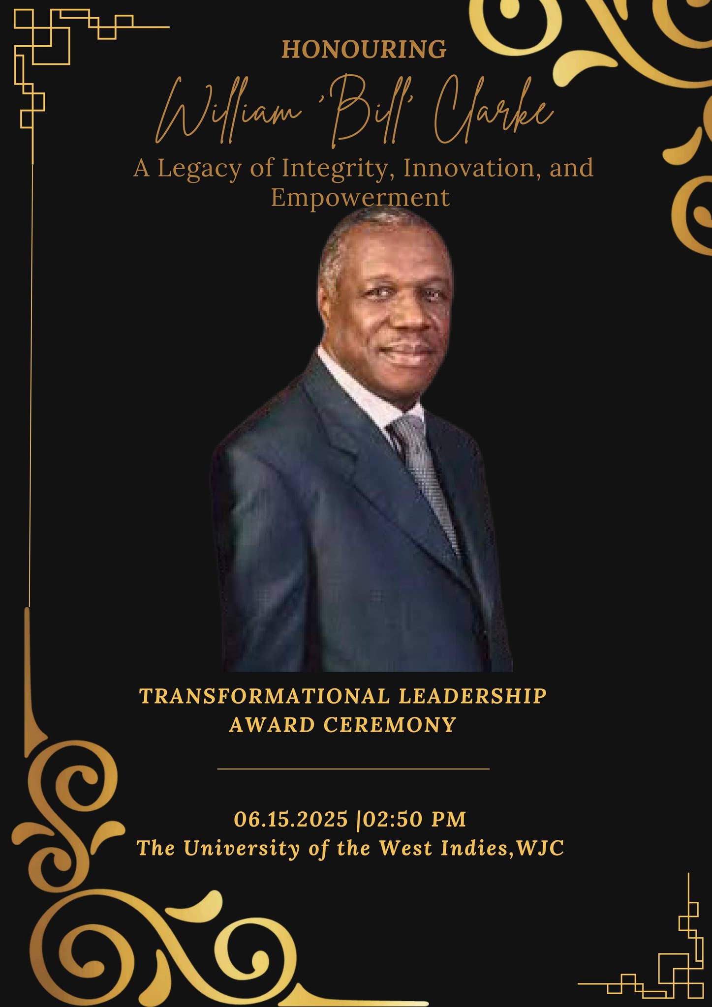 Honouring William "Bill" Clarke by miquel sommerville - Issuu