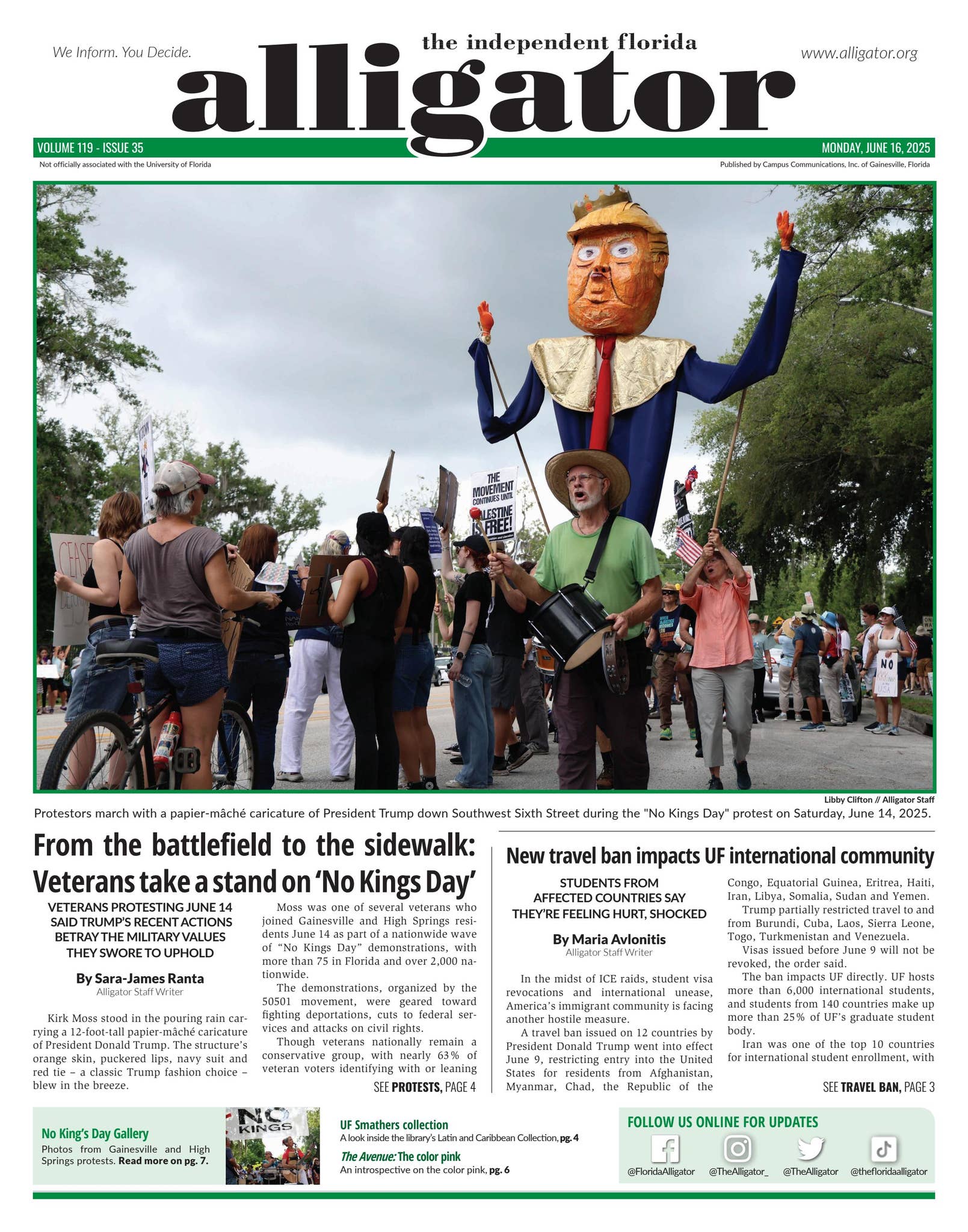 Monday, June 16, 2025 by The Independent Florida Alligator - Issuu