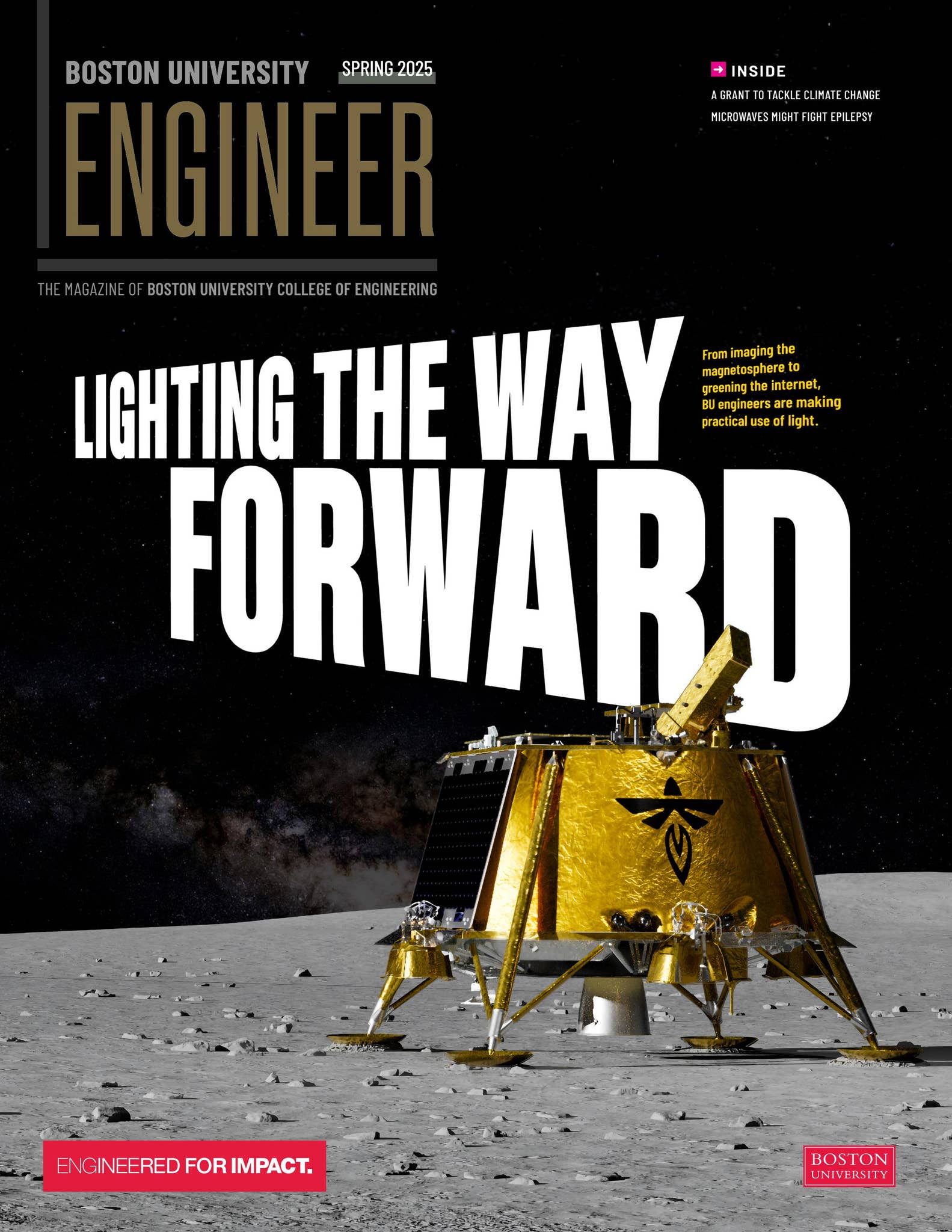 Spring 2025 BU ENGineer magazine by Boston University College of ...