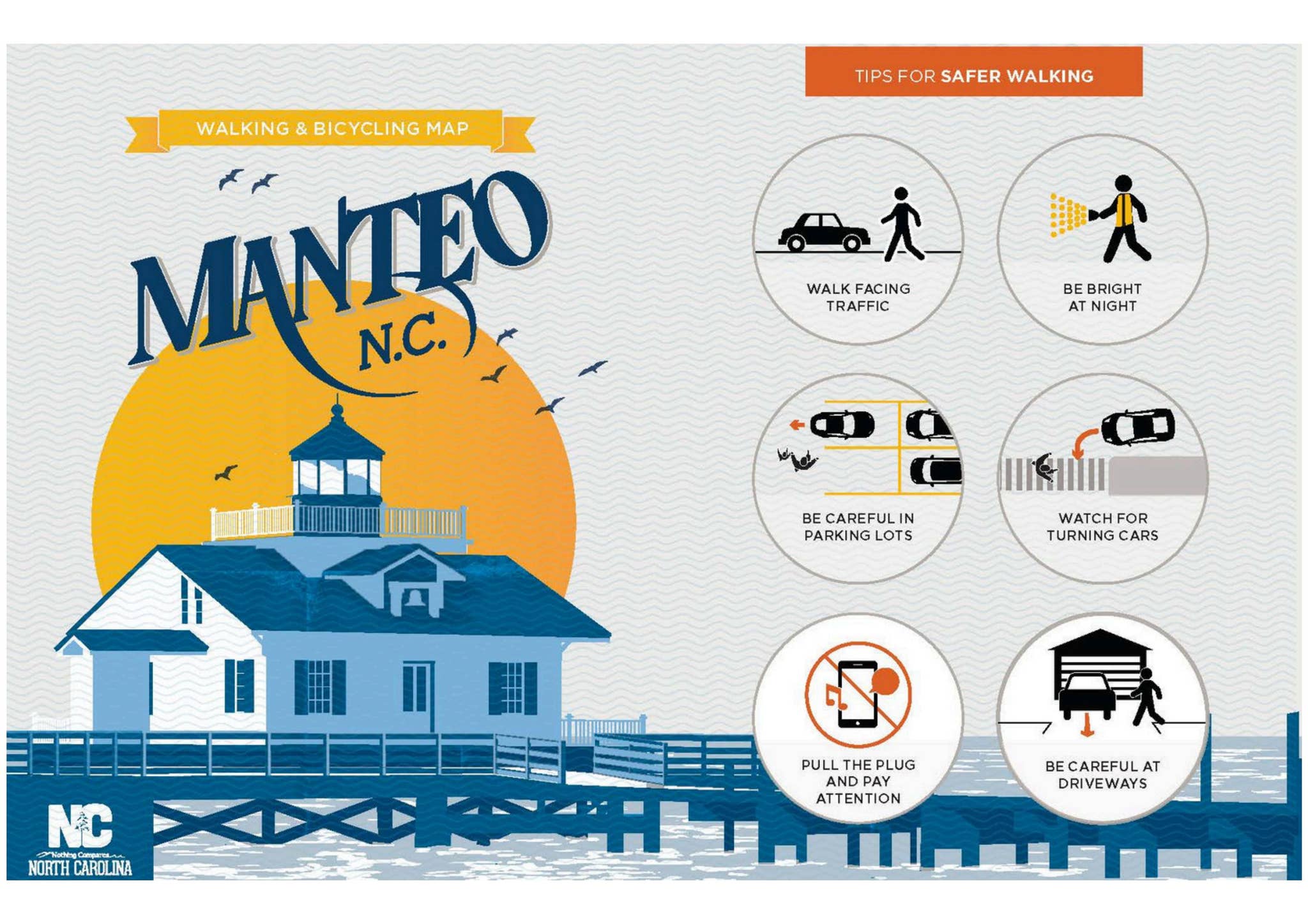 Manteo Walking and Biking Map by manteonc.gov - Issuu