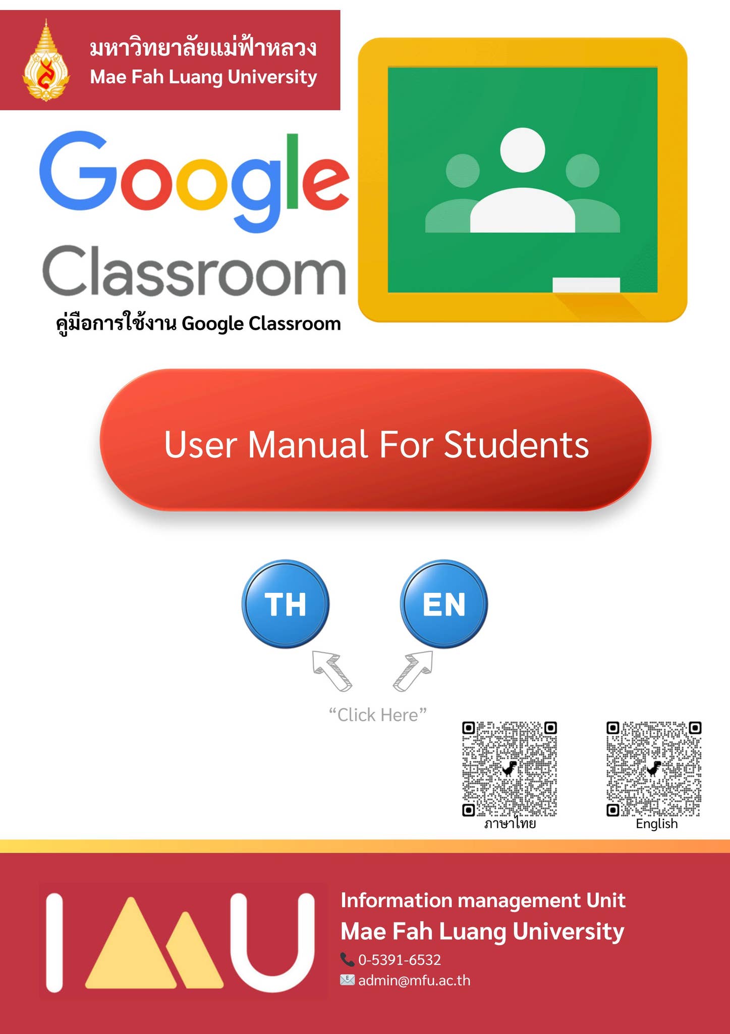 Google Classroom User Guide for Students by Mae Fah Luang University - Issuu