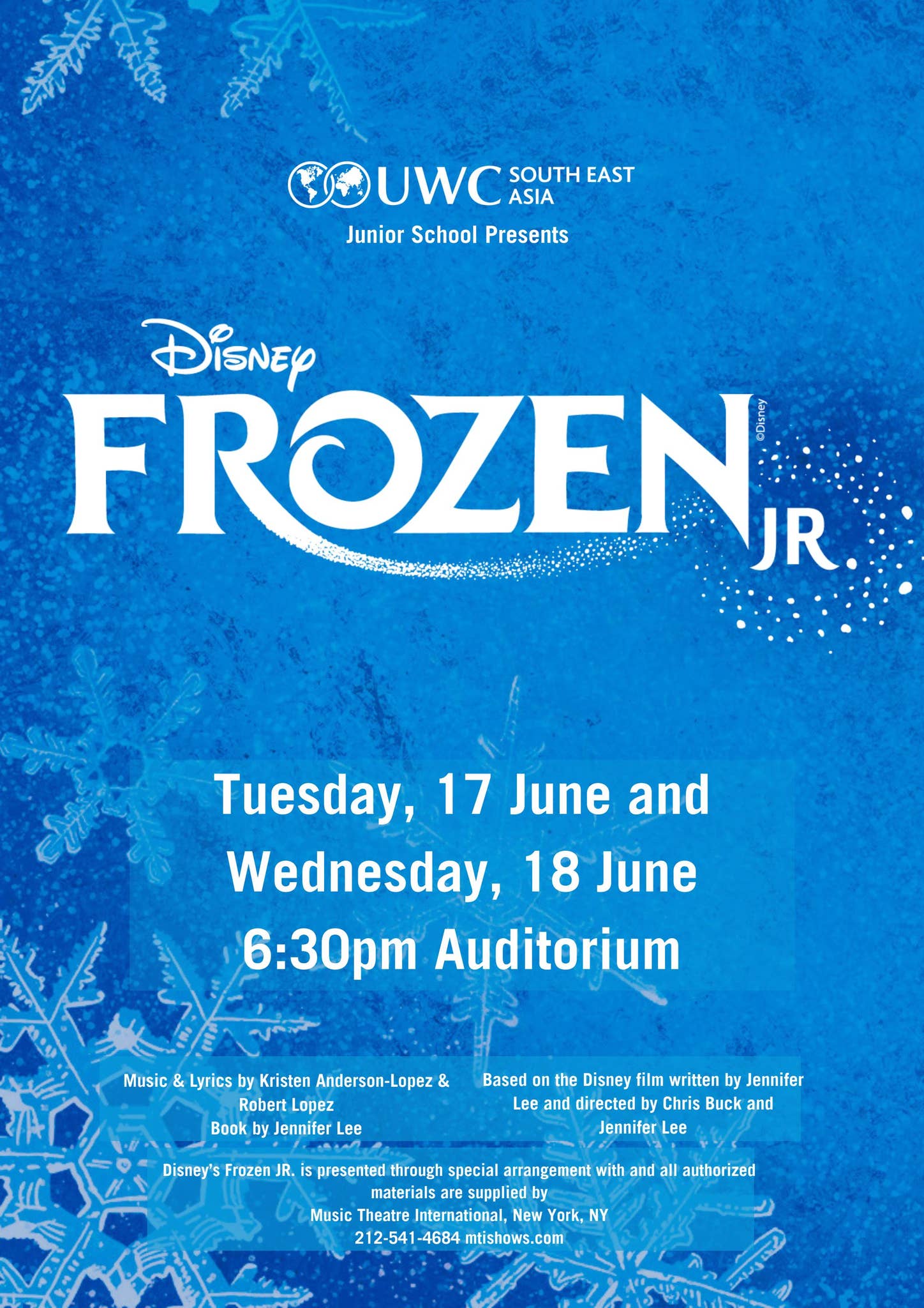 Frozen Jr Digital Programme by uwcseait - Issuu