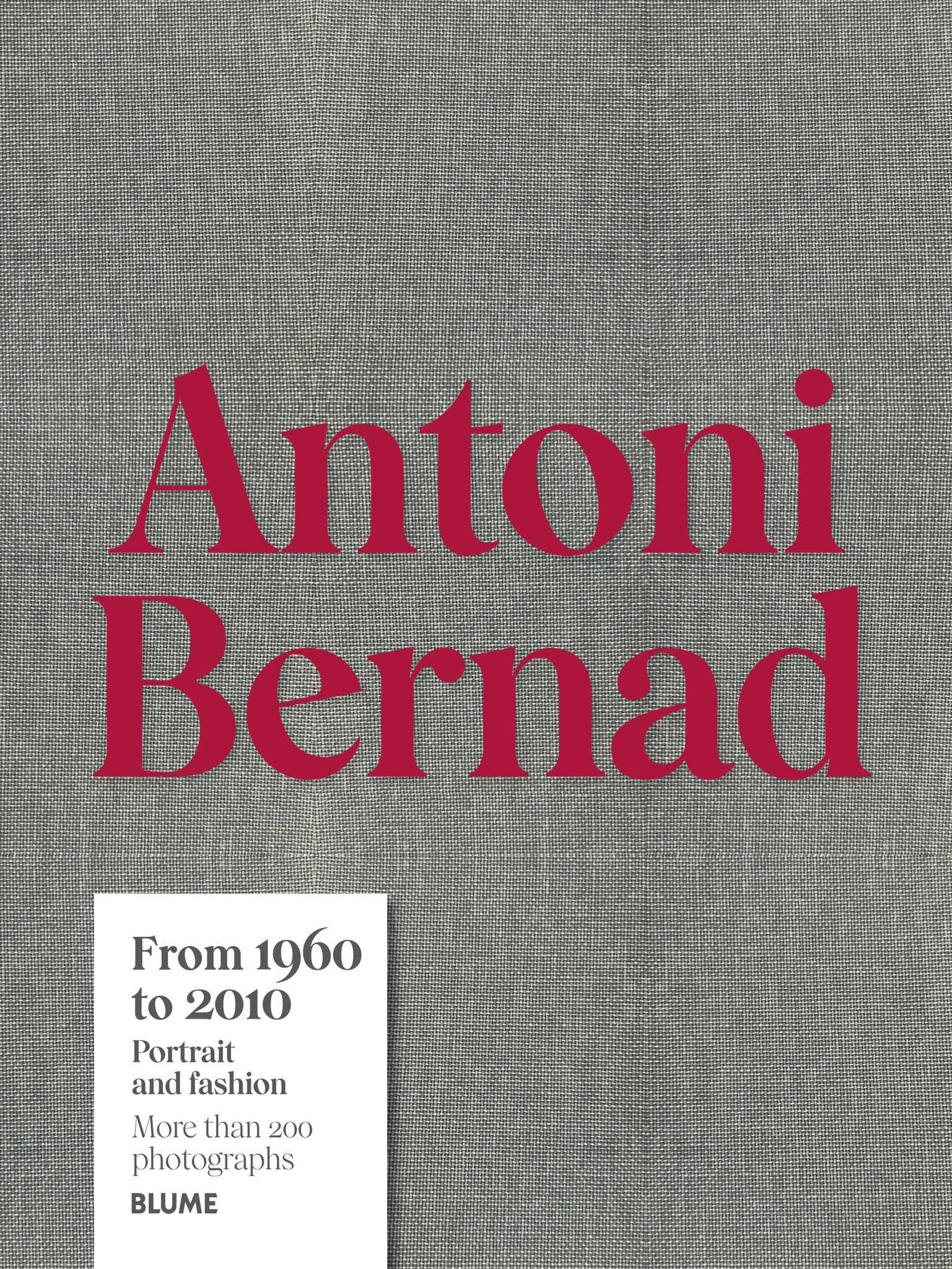Antoni Bernad. From 1960 to 2010 by Editorial Blume - Issuu
