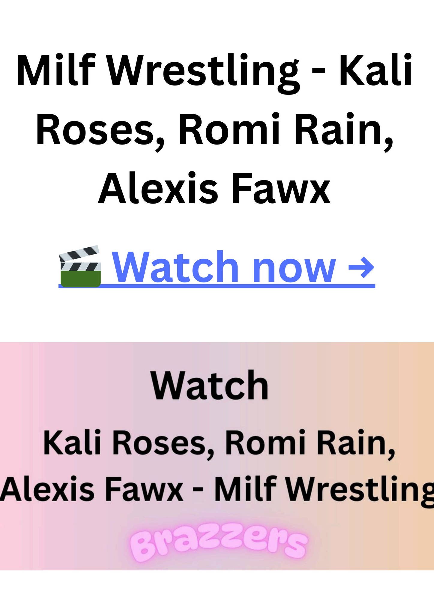 Kali Roses, Romi Rain, Alexis Fawx Milf Wrestling by Kali Roses, Romi Rain, Alexis Fawx - Issuu