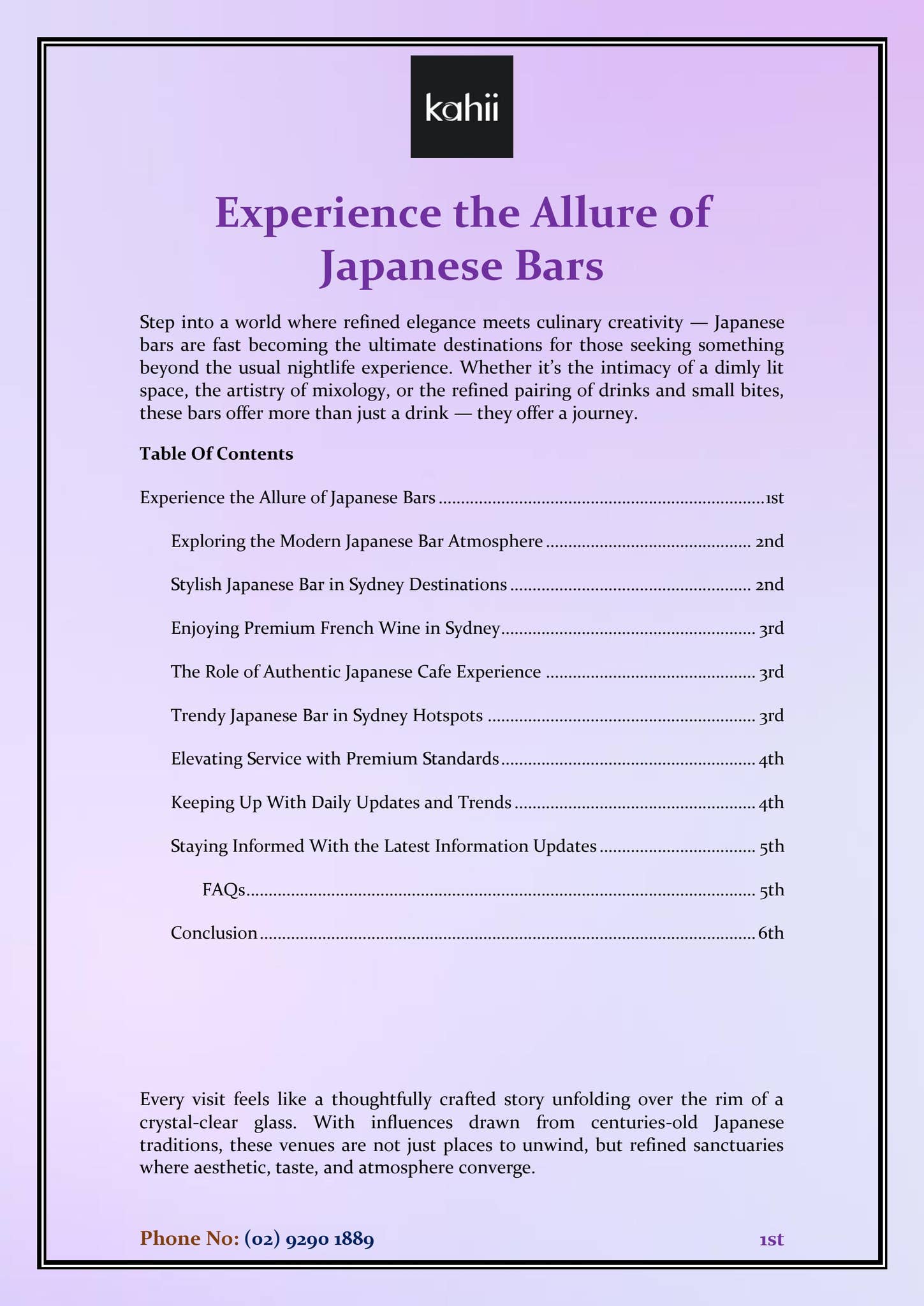 Experience the Allure of Japanese Bars by Web Cures Digtal - Issuu