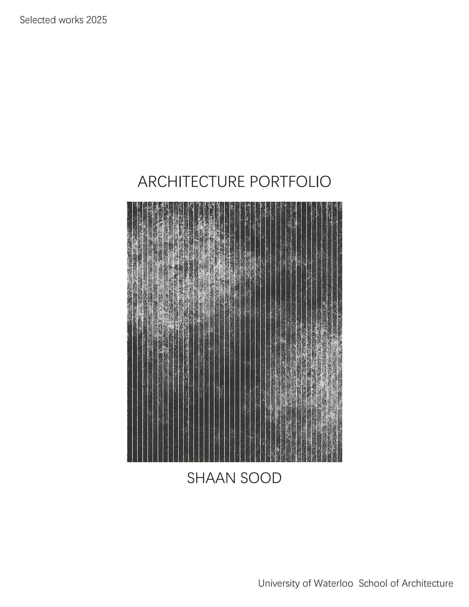 Shaan Sood Architecture Portfolio by Shaan Sood - Issuu