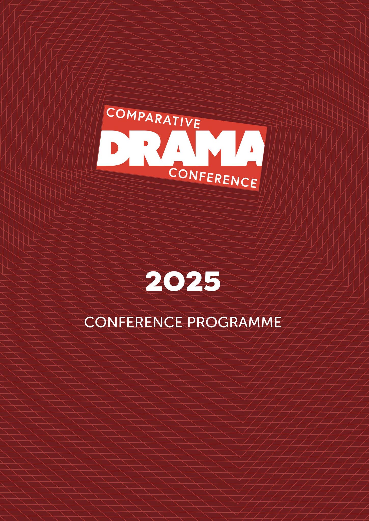 Comparative Drama Conference 2025 Programme by LAMDA - Issuu