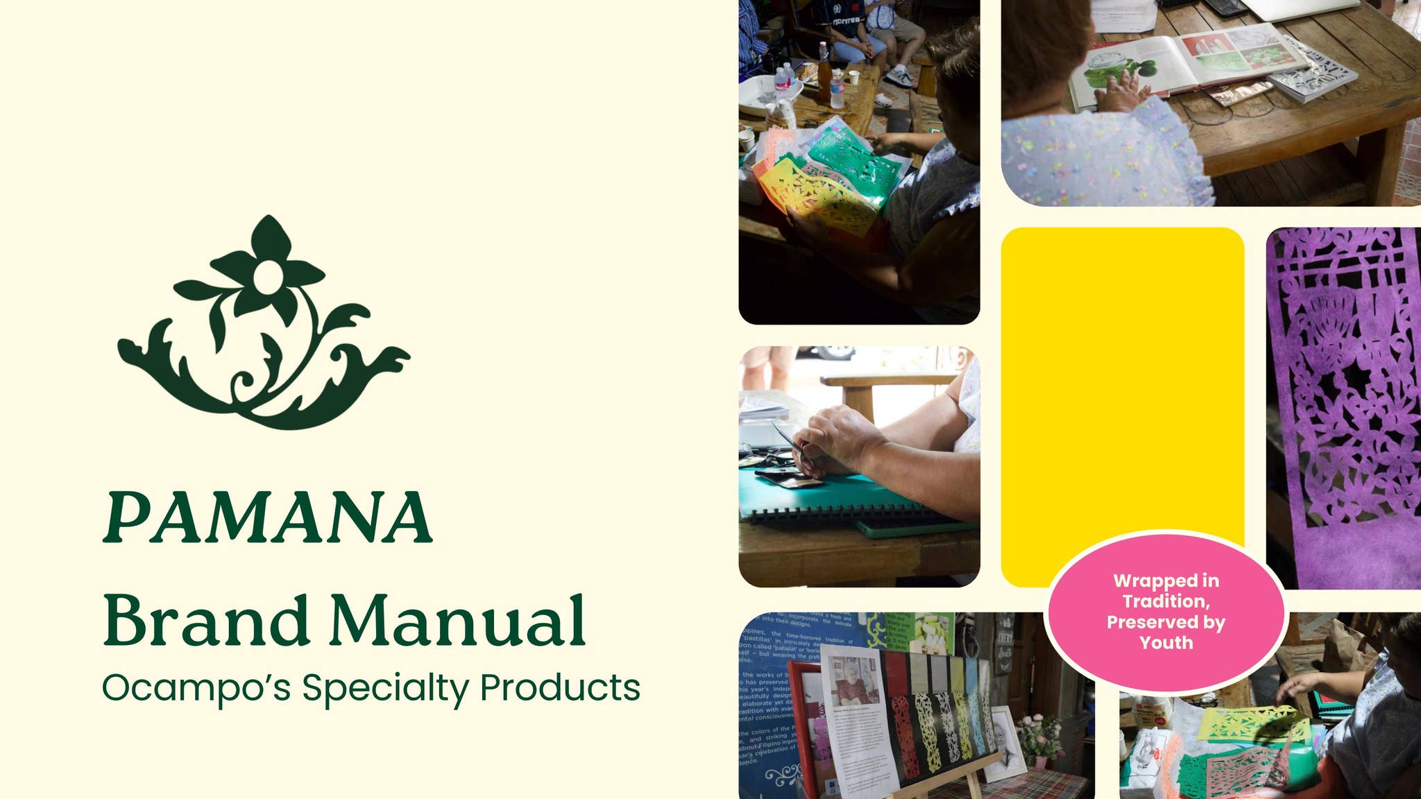 Pamana Brand Manual by JULIANA DENESSE MEDINA - Issuu