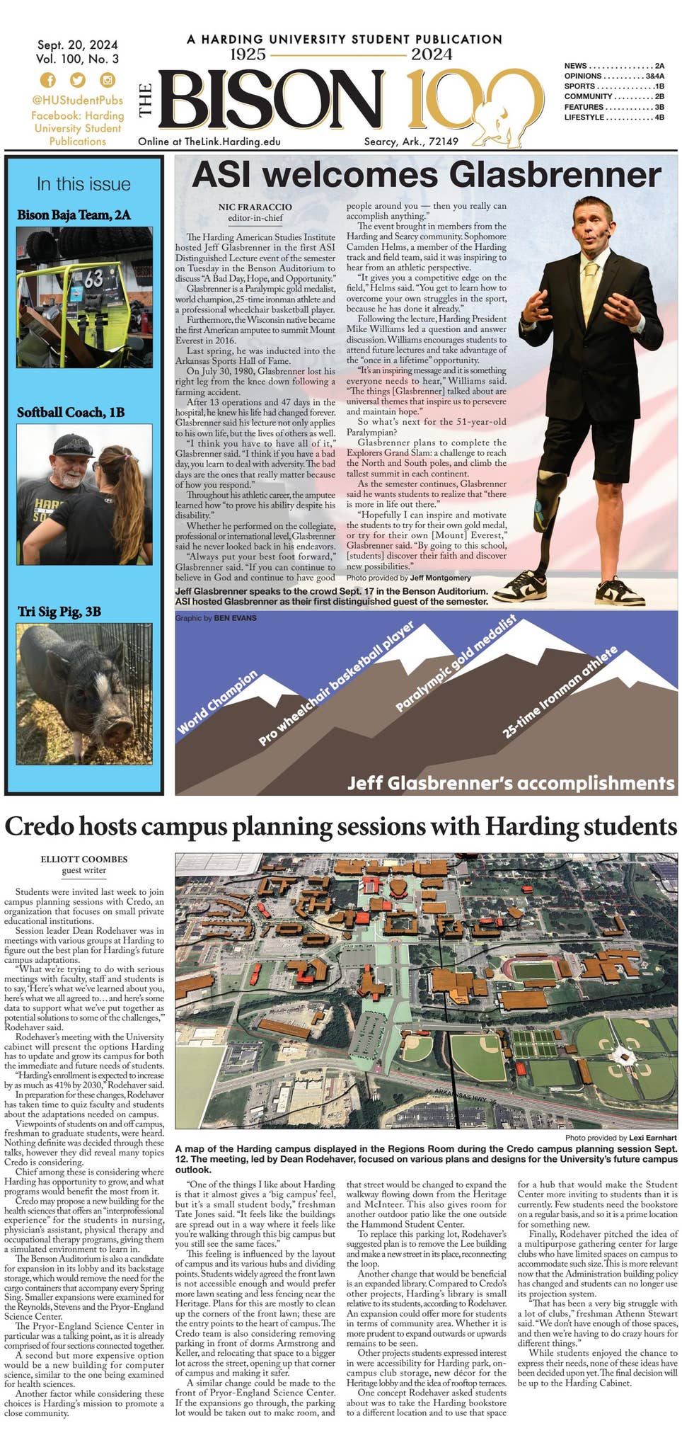 The Bison - Vol. 100 No. 03 by Harding University Student Publications - Issuu