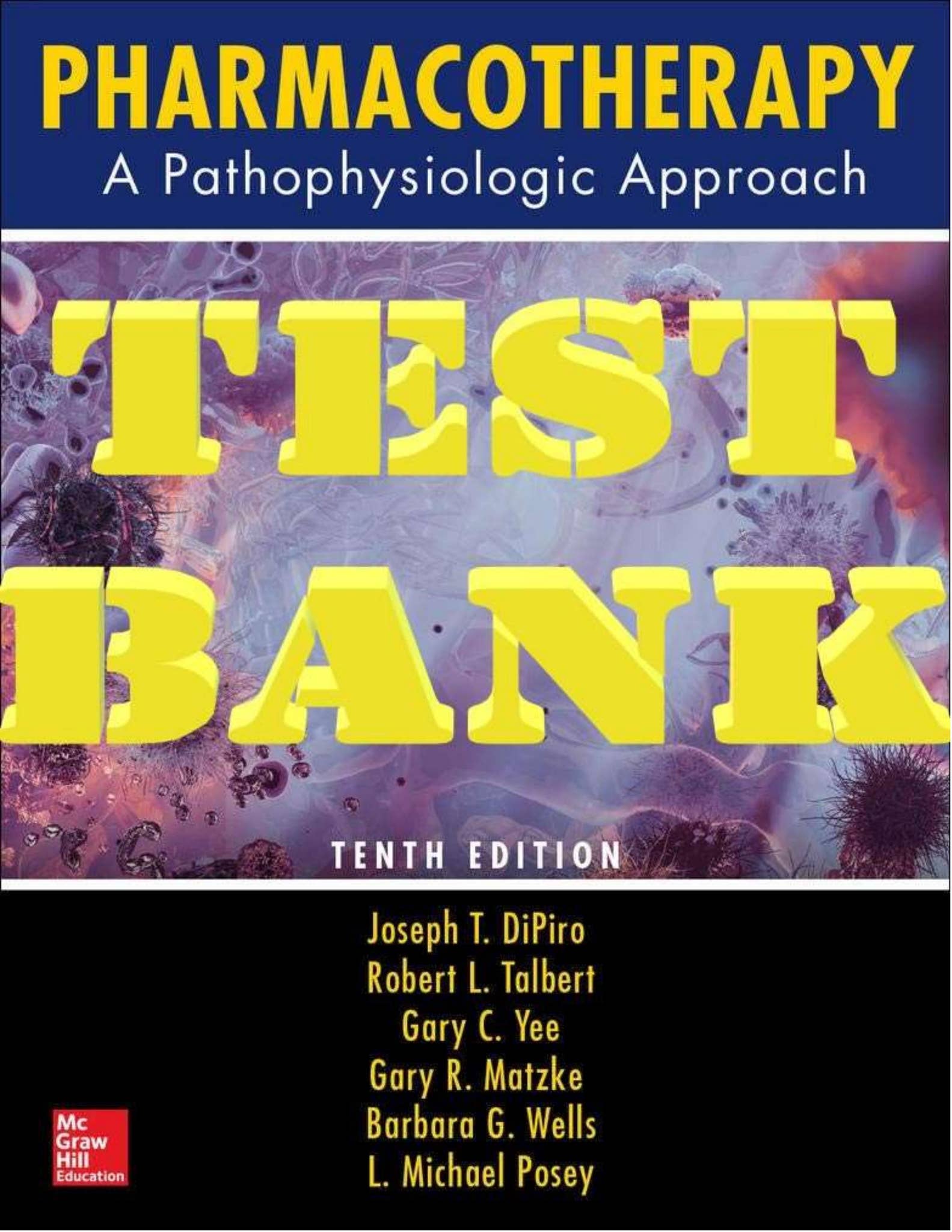 Pharmacotherapy A Pathophysiologic Approach 10th Edition By Joseph T ...