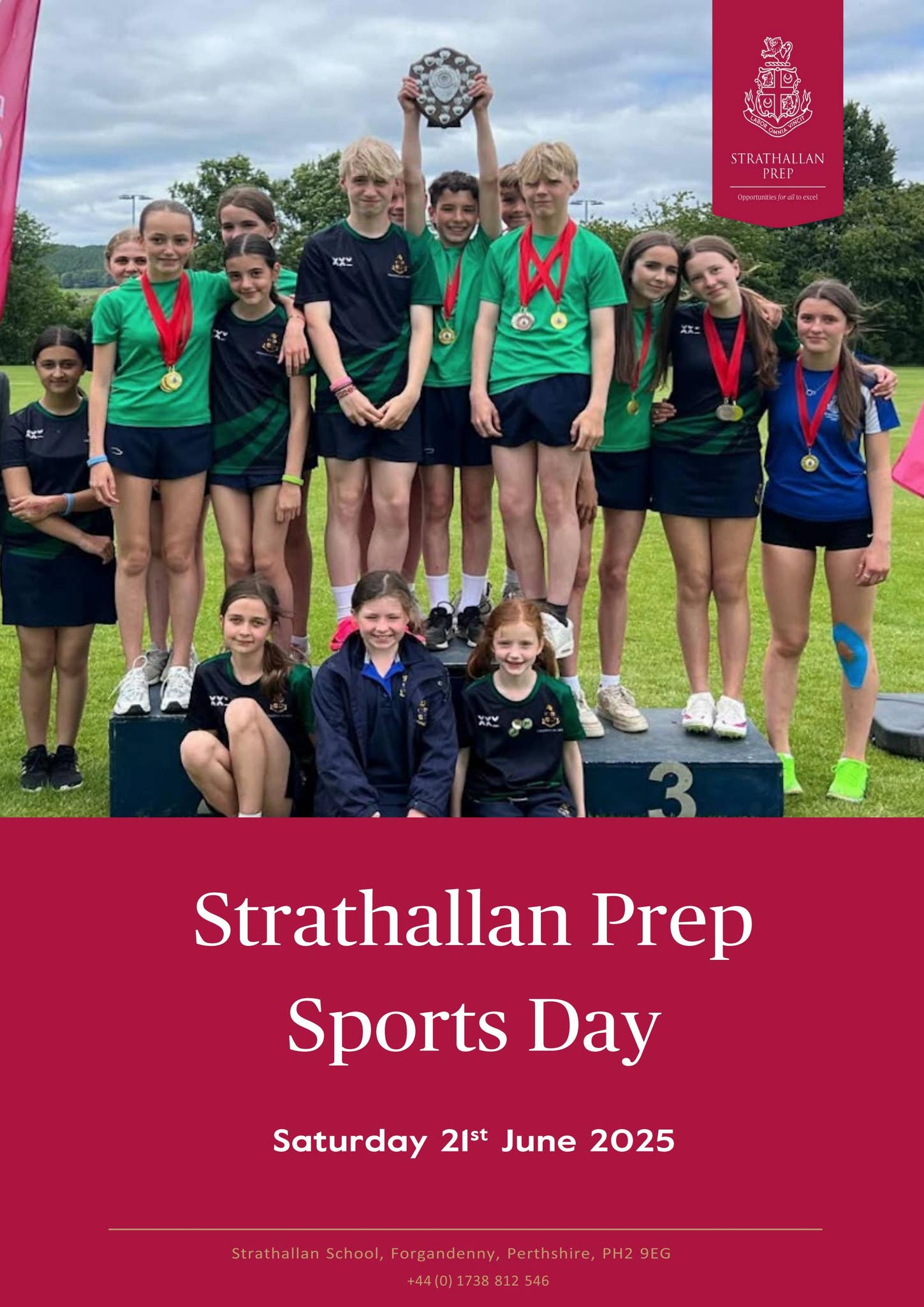 Strathallan Prep School Sports Day Booklet 2025 year 5 to 2nd form by ...